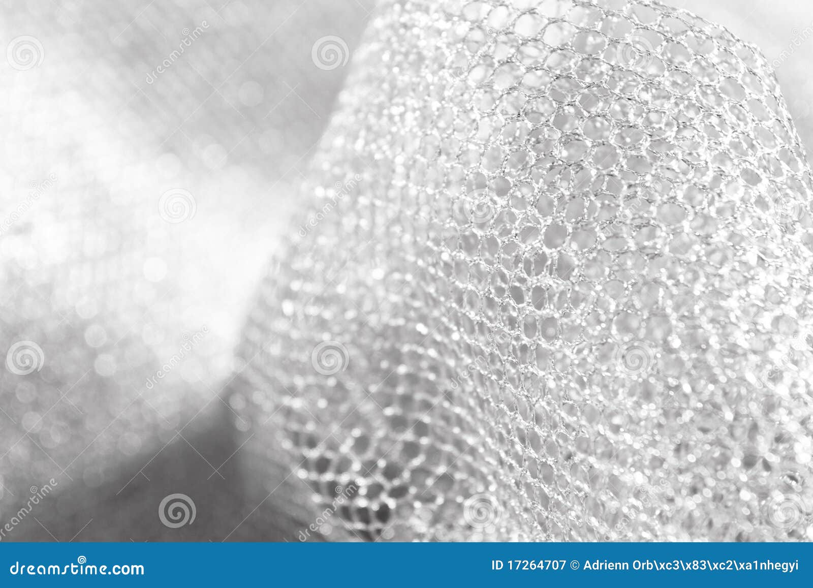 Lustrous Elegant Silver Fabric Stock Image - Image of material, clean ...