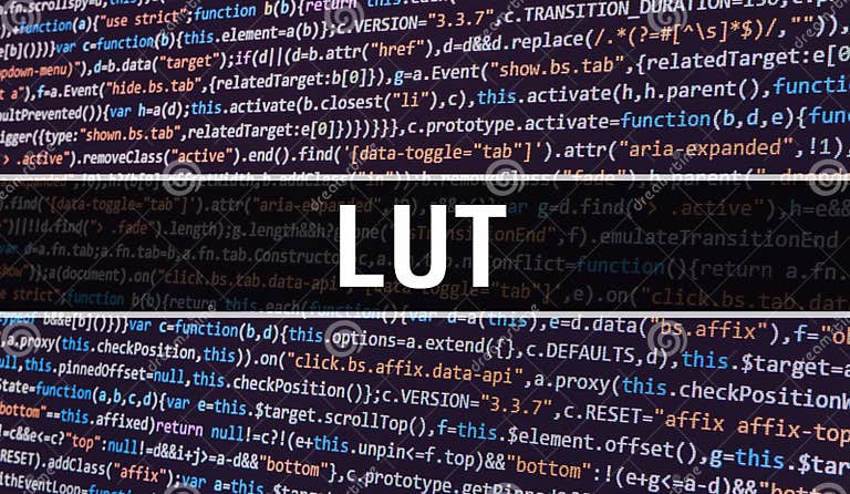LUT Concept with Random Parts of Program Code. LUT with Programming ...