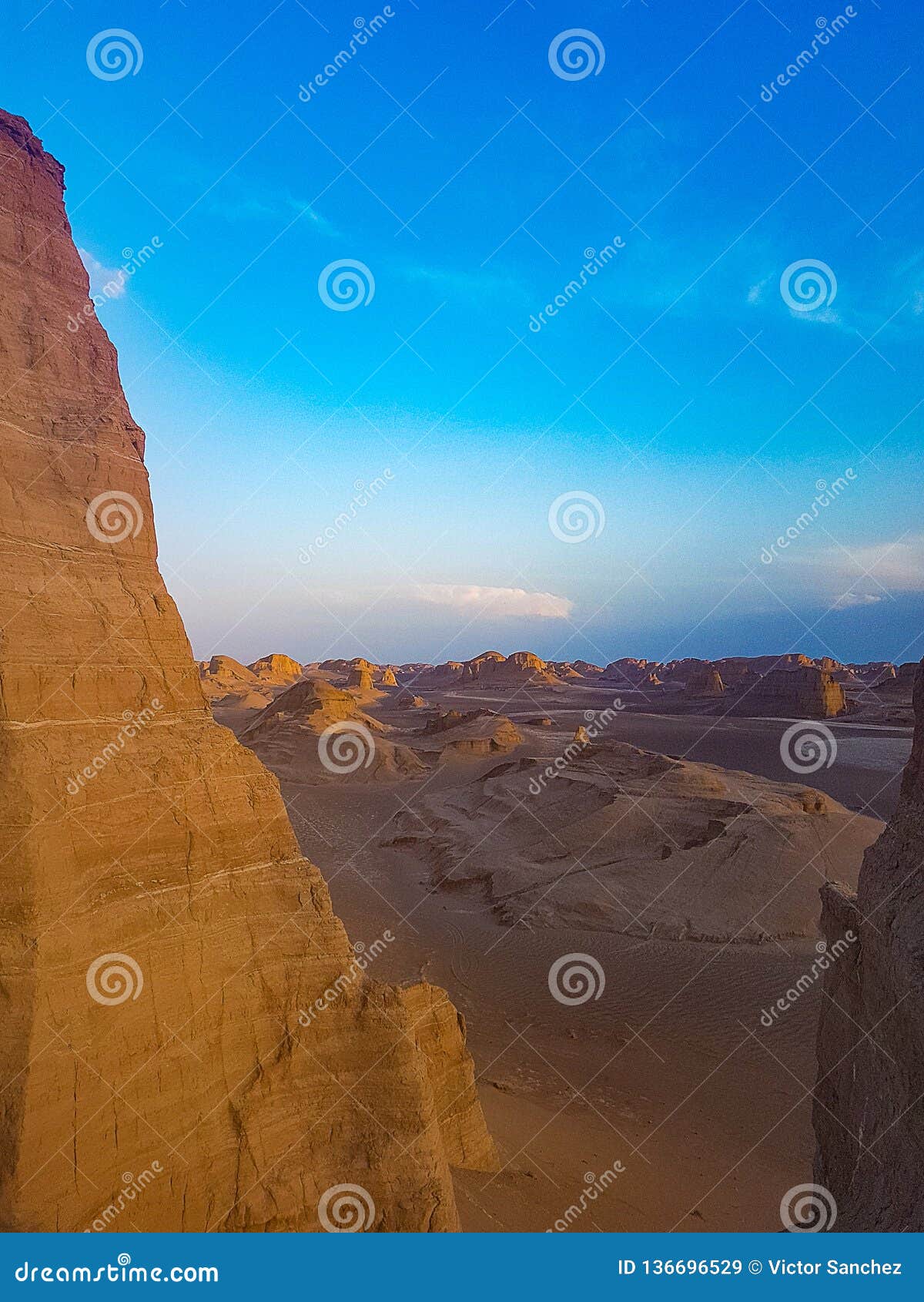 Lut desert in Iran stock image. Image of hill, sand - 136696529