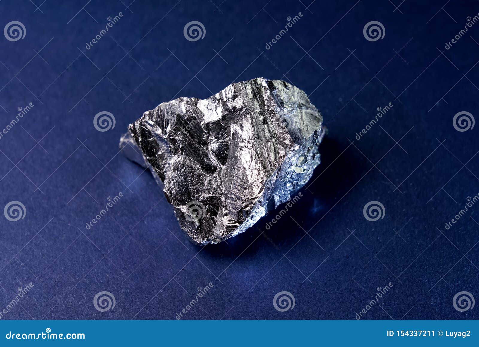 Lutetium, a Piece of Lutetium Metal Stock Image - Image of square ...