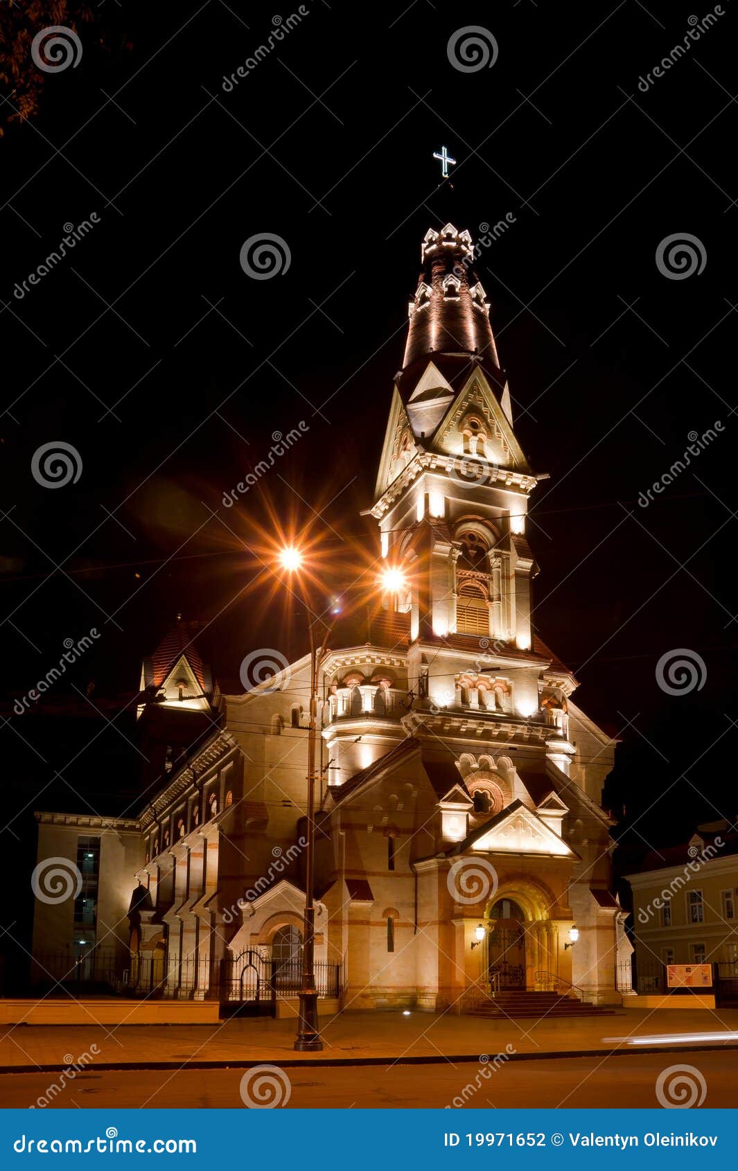 Lutheran church. stock photo. Image of culture, catholicism - 19971652