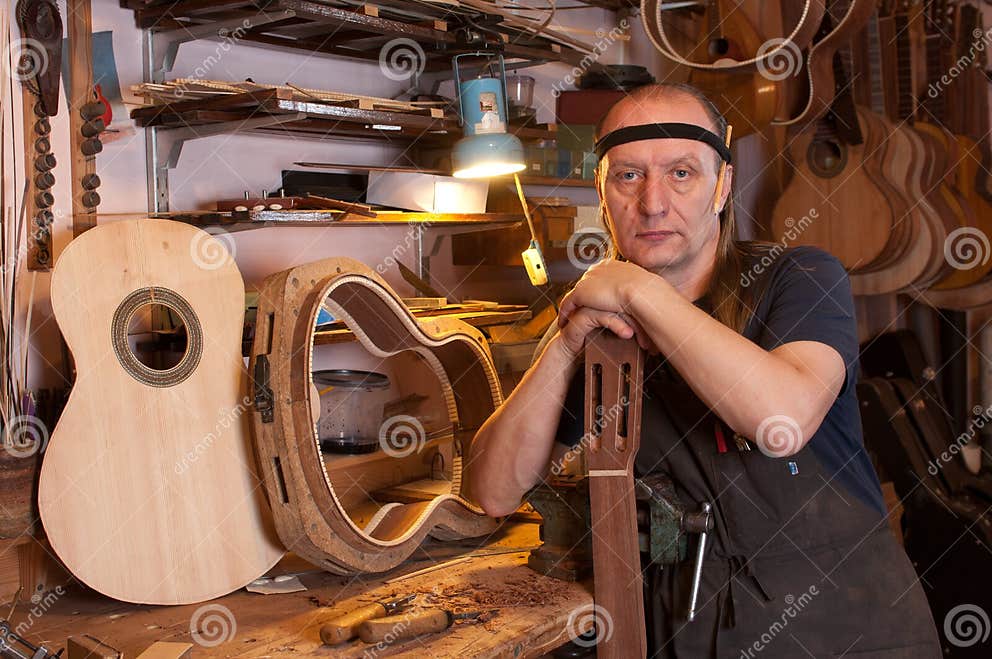 Luthier stock image. Image of manual, musical, work, arts - 28956311
