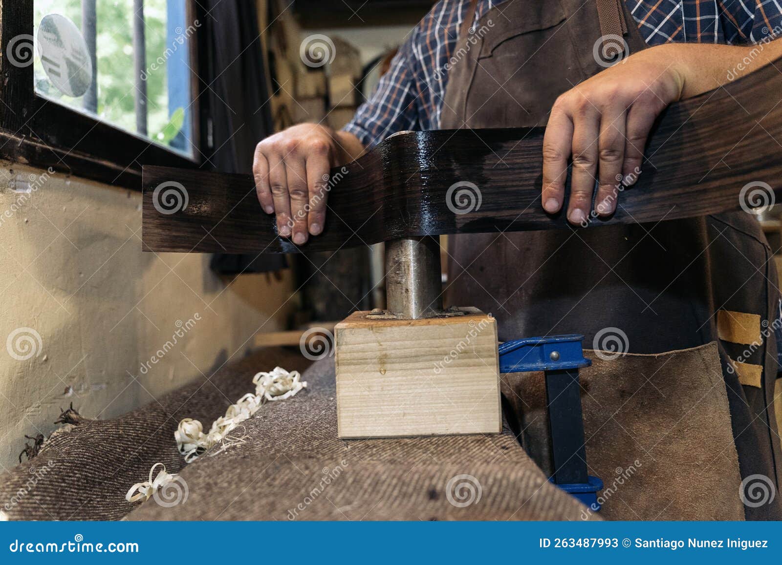 Luthier Using Special Tools Stock Image - Image of instrument ...