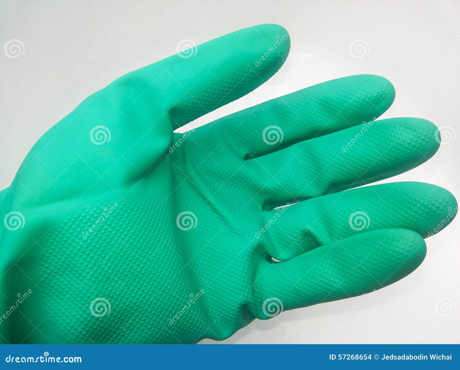 Luvas verdes sobre foto de stock. Imagem de verde, fundo - 57268654