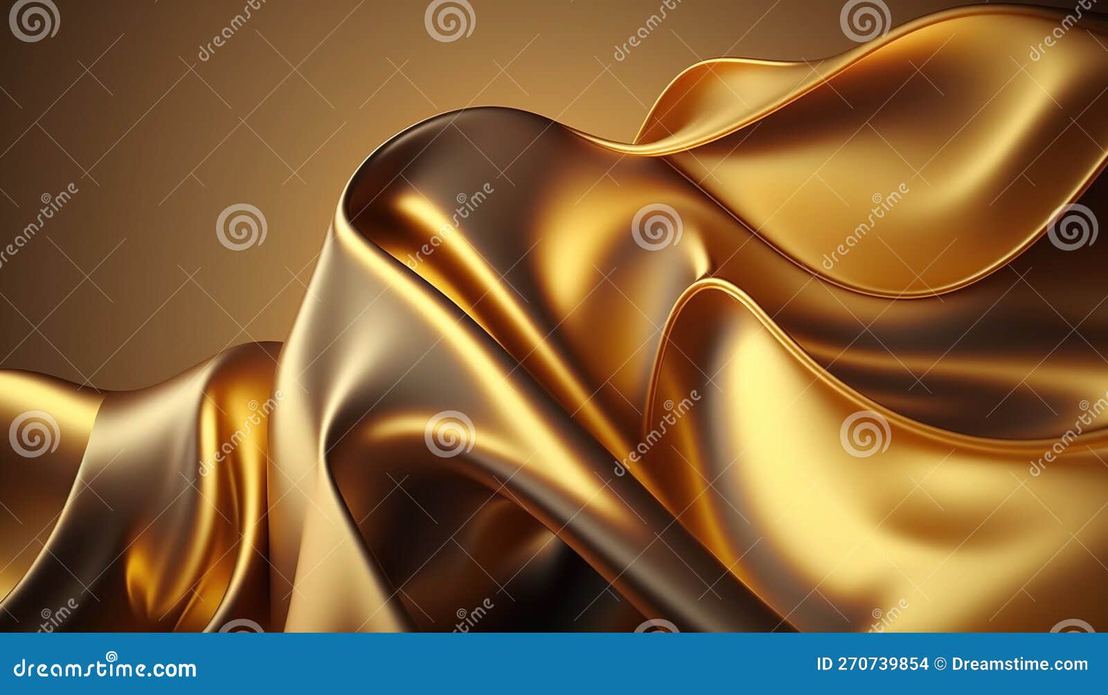 Luxary Gold Silk Fabric Wallpaper.Generative AI Stock Illustration ...