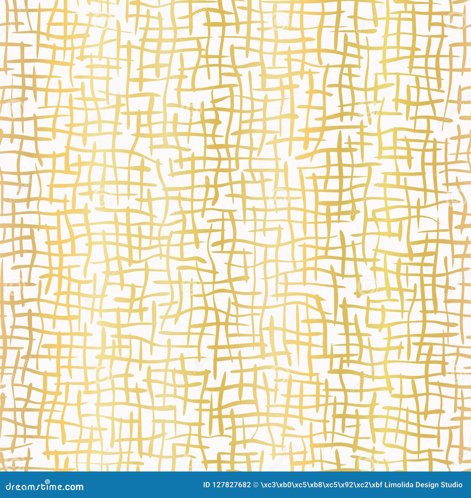Luxe Gold Woven Burlap Texture Hand Drawn Vector Pattern Background ...