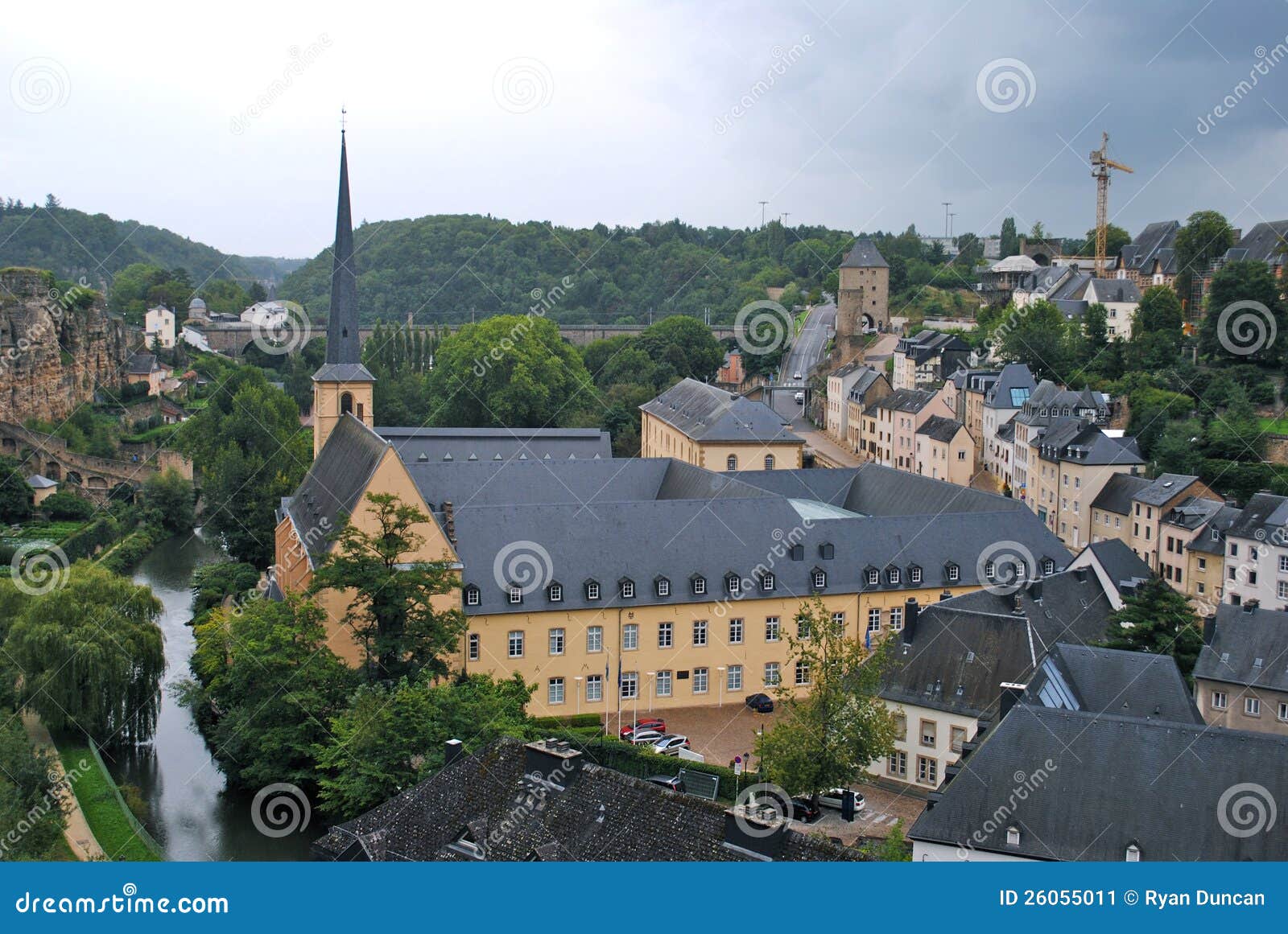 Luxembourg stock image. Image of town, countryside, luxembourg - 26055011