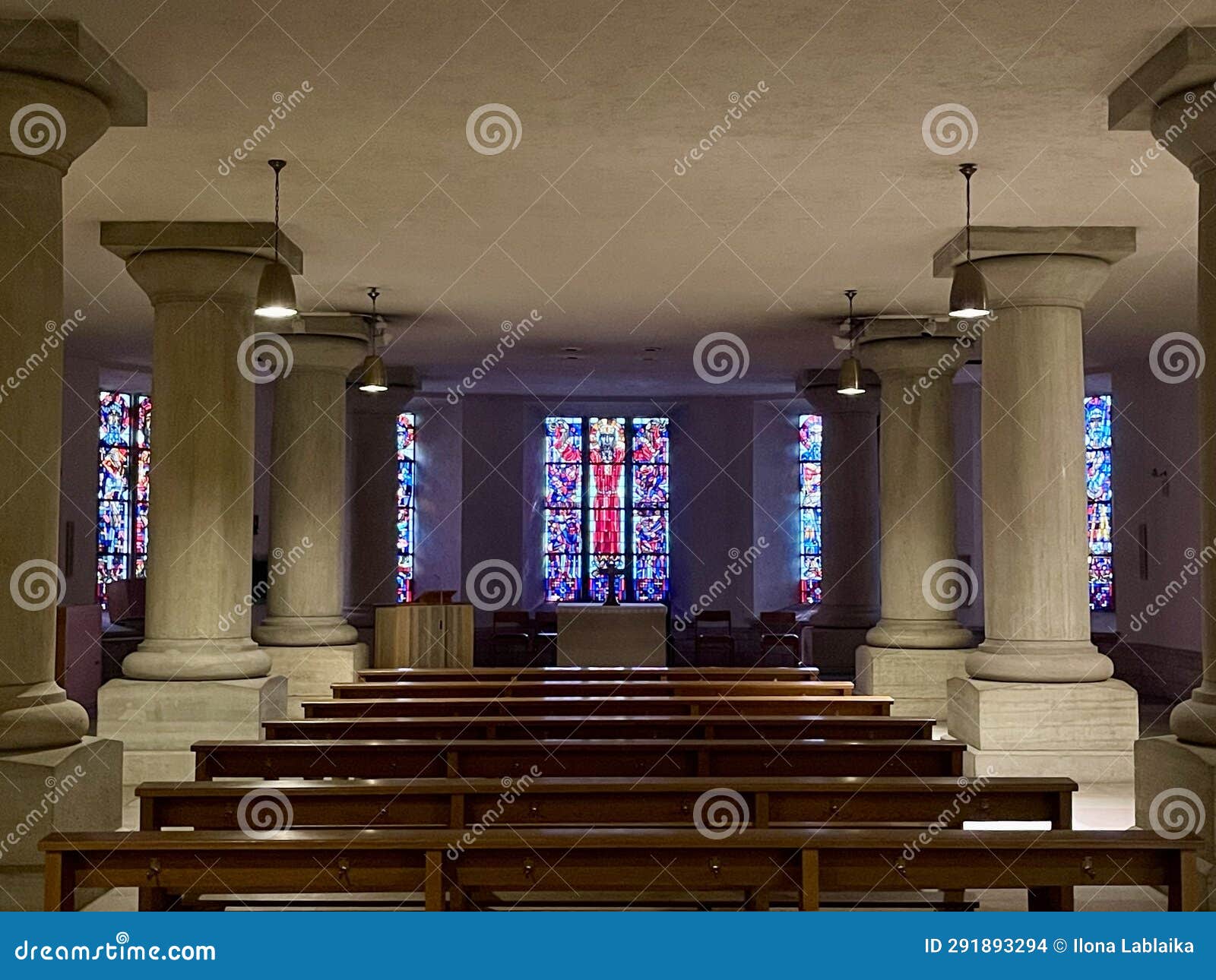 Luxembourg Cathedral cript editorial stock image. Image of holy - 291893294