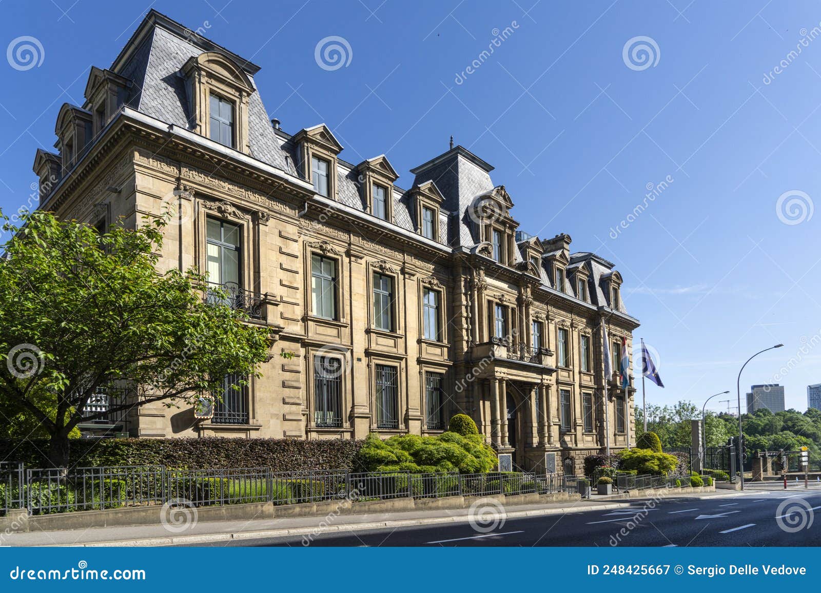 Luxembourg Central Bank Building Editorial Photography Image Of