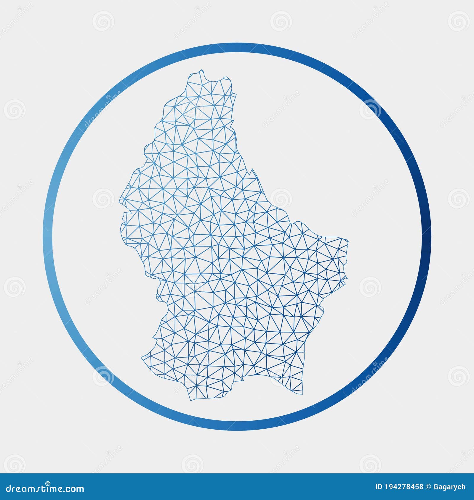 Luxembourg icon. stock vector. Illustration of purple - 194278458