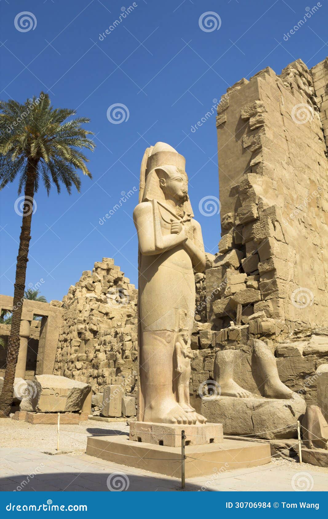 Luxor, Karnak temple stock photo. Image of colossus, ancient - 30706984