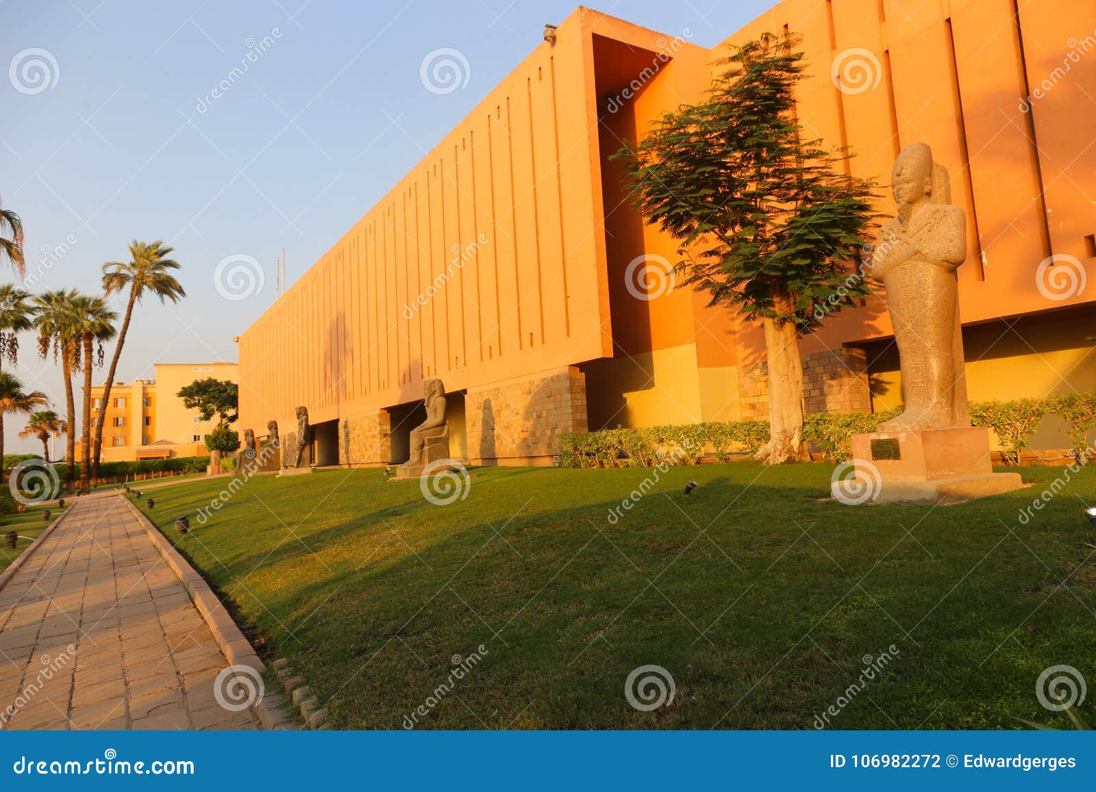 Luxor Museum - Egypt editorial photography. Image of dead - 106982272
