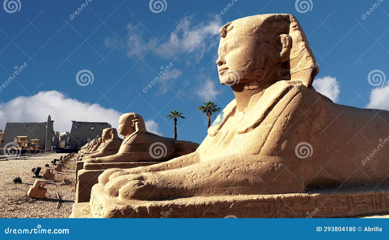 Luxor Temple, Central Temple of Amun-Ra, Luxor, Egypt Stock Footage ...