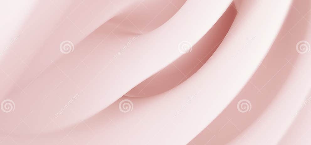 Luxurious Background of Abstract Shape. Glossy Abstract Light Pink ...