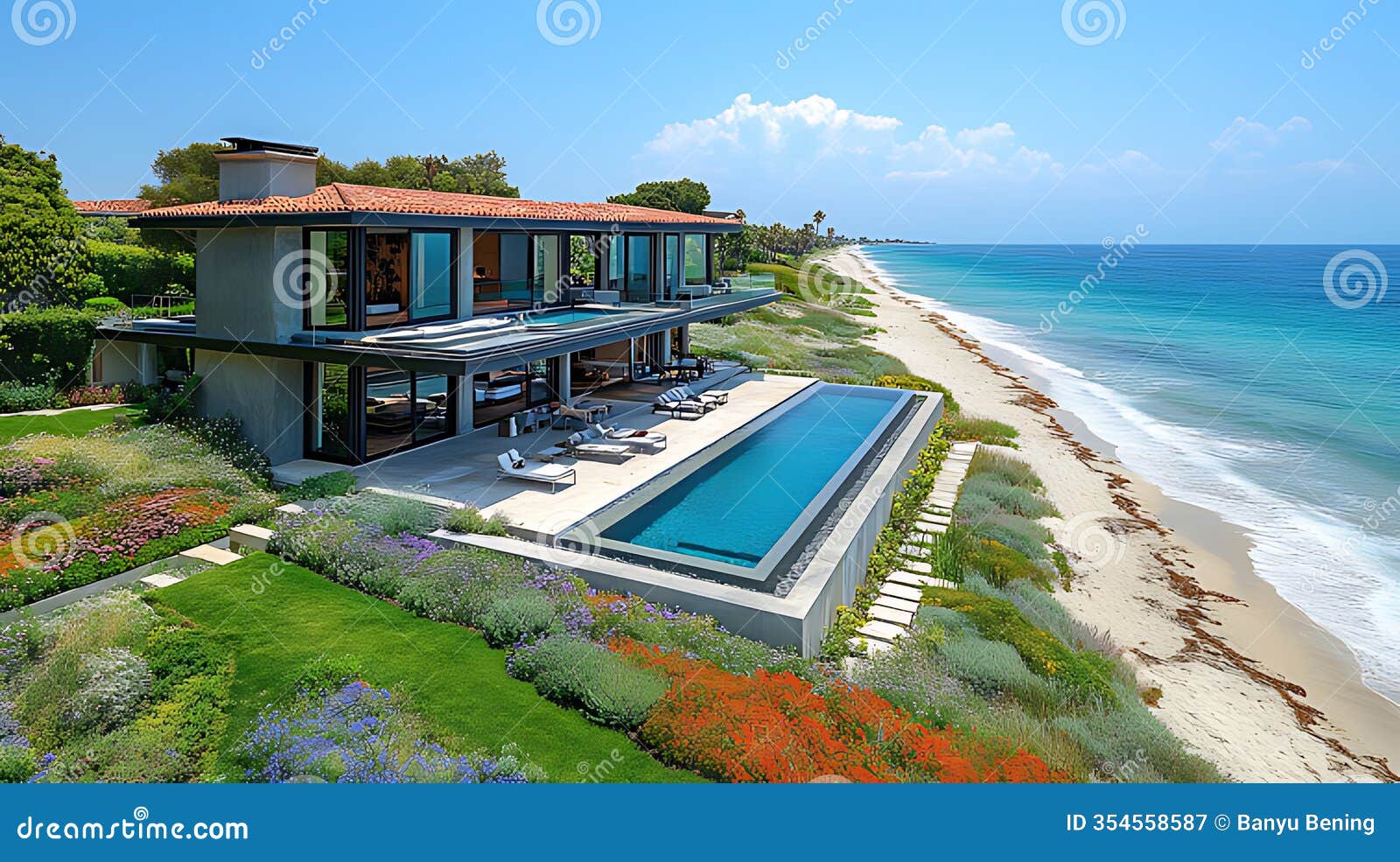 Luxurious Beachfront Home with Infinity Pool, Ocean View, and ...