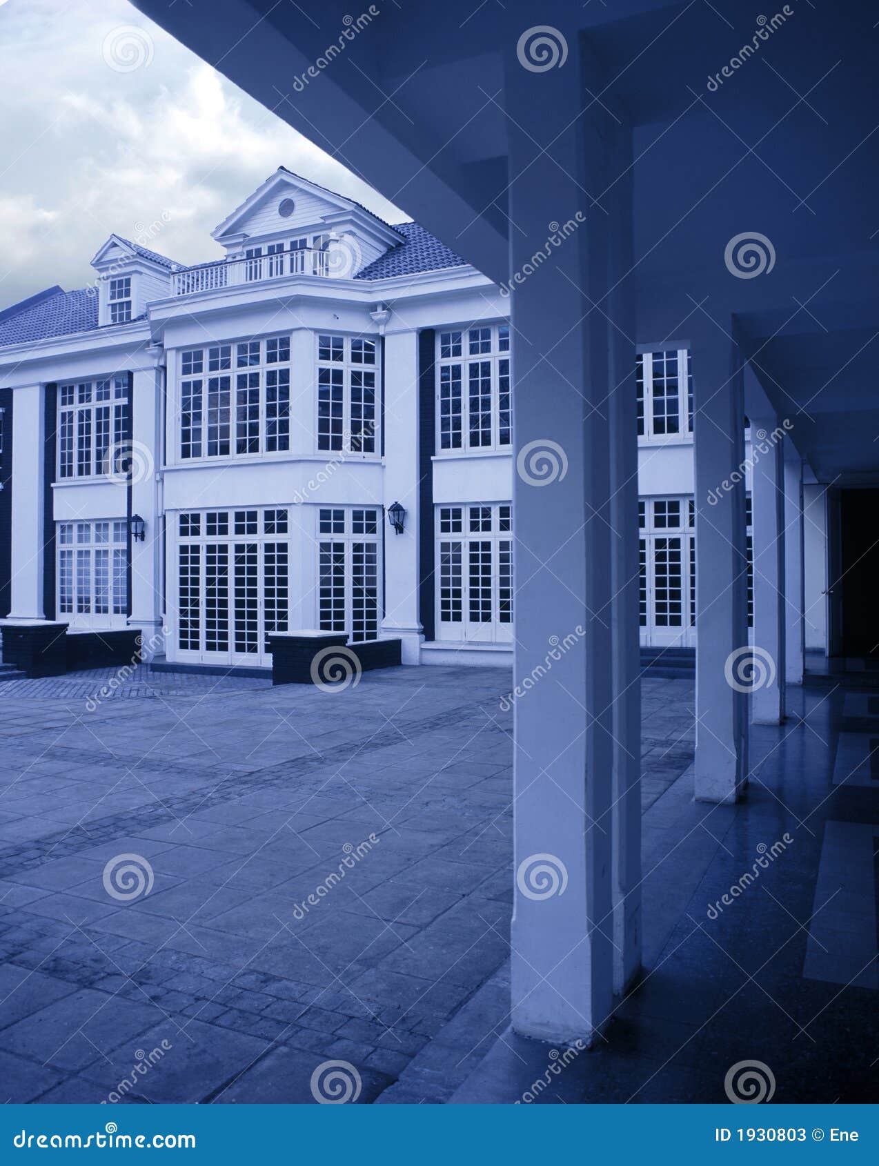 Luxurious building facade stock image. Image of model - 1930803
