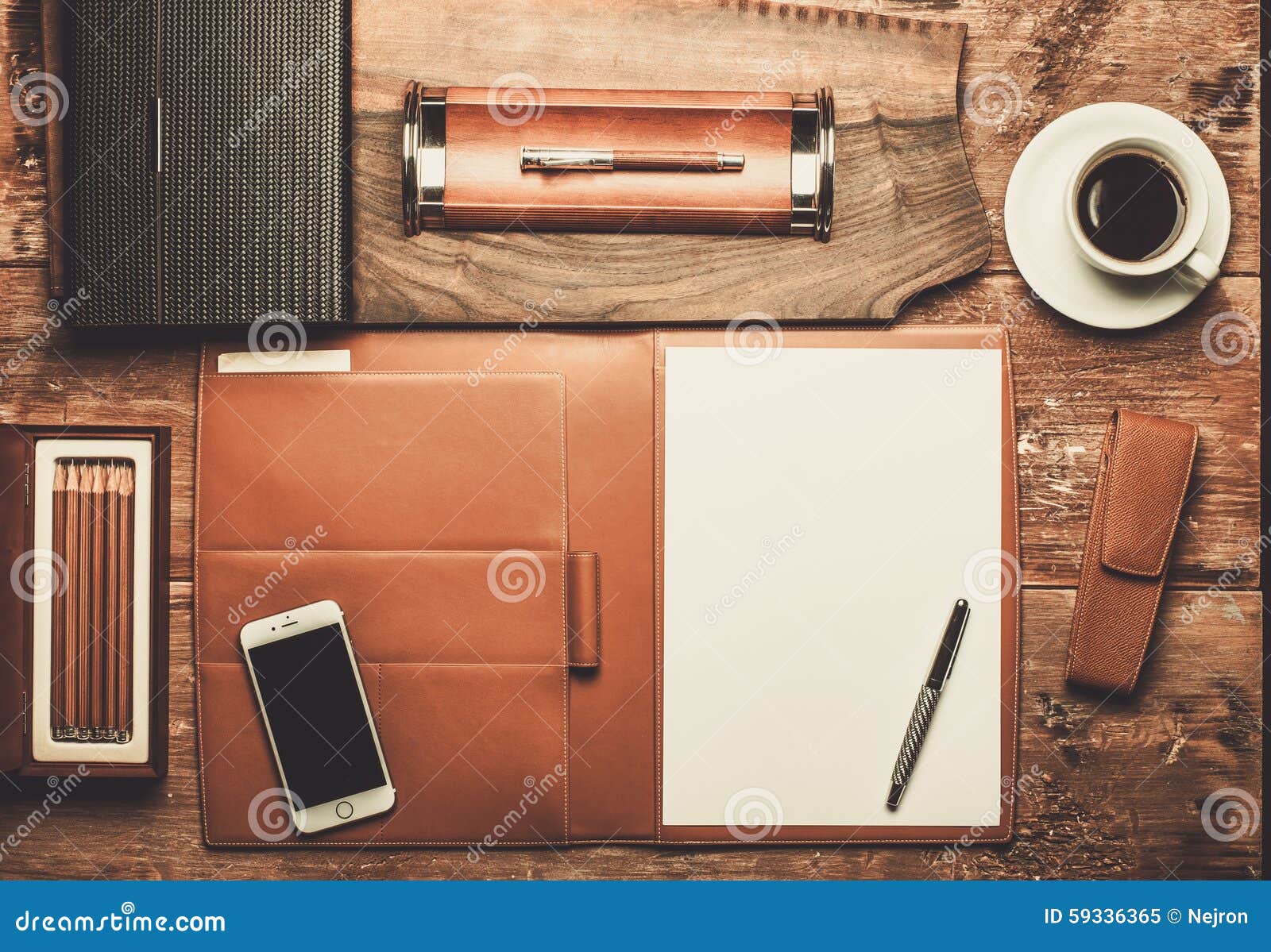Luxurious Businessman Tools Stock Image - Image of agenda, accessories ...