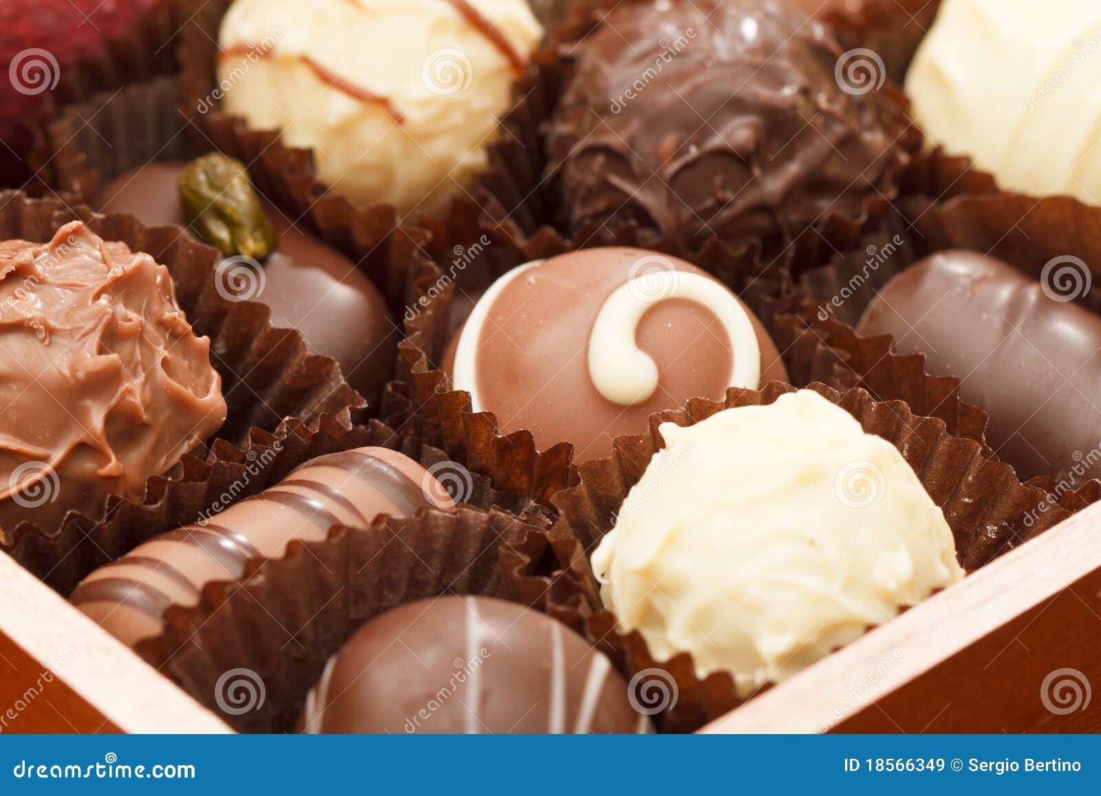 Luxurious chocolates stock image. Image of praline, treat - 18566349
