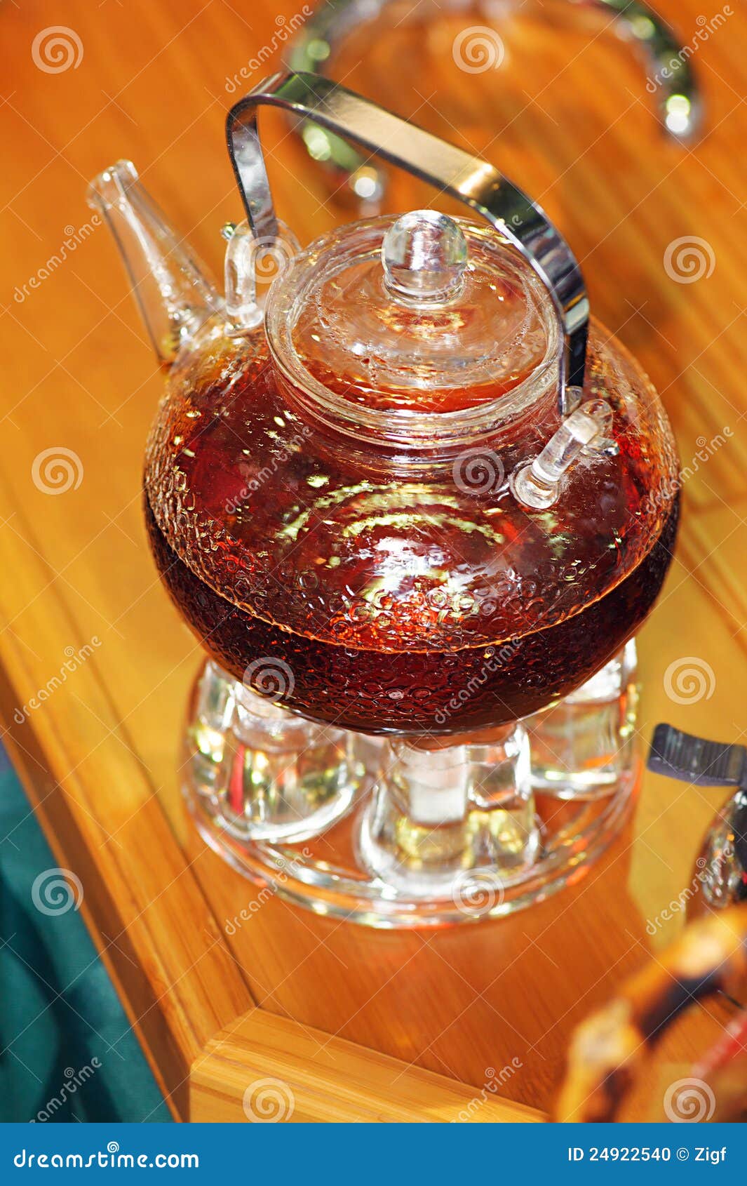 Luxurious crystal teapot stock photo. Image of diet, aliment - 24922540