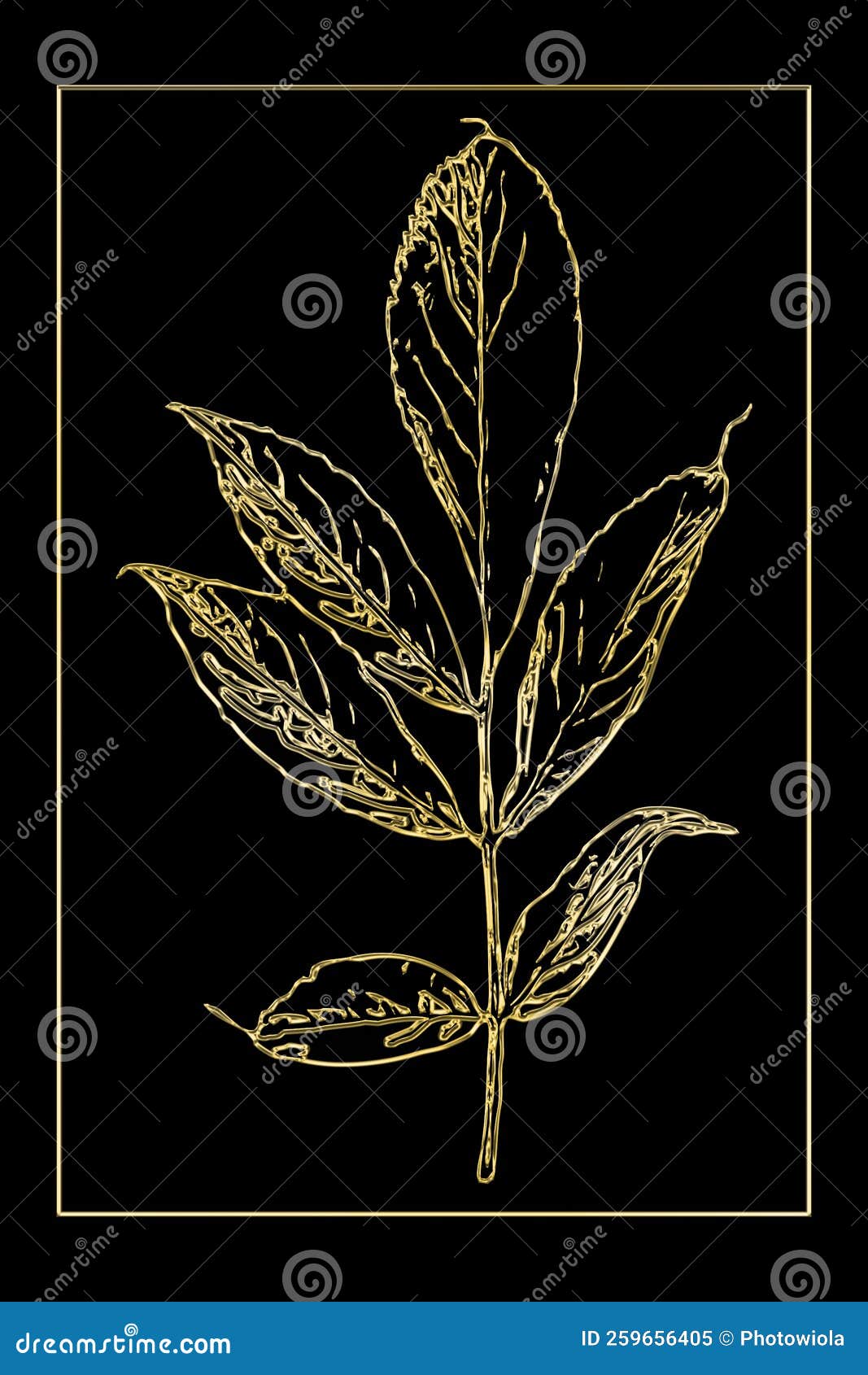 Luxurious 3D Background with Embossed Gold Pattern for Use on Happy ...