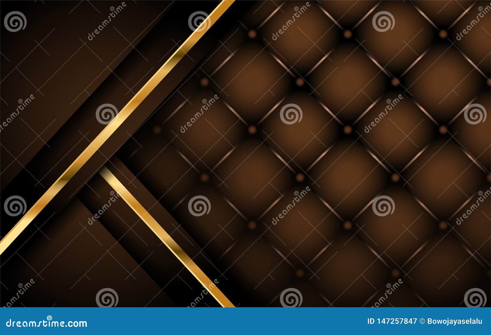 Luxurious Dark Brown Background Design Stock Vector - Illustration of ...