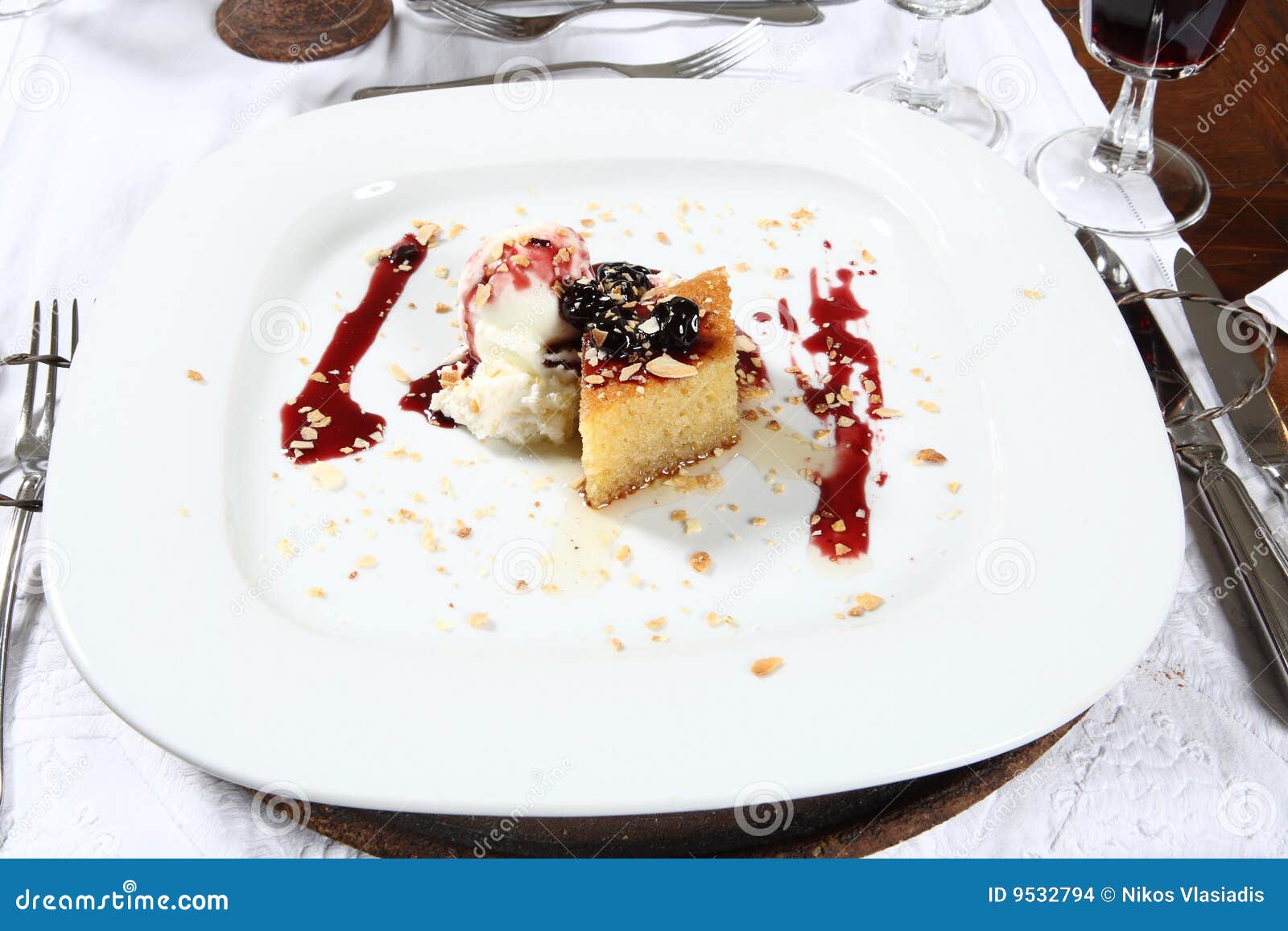 Luxurious dessert stock photo. Image of sumptuous, culinary - 9532794
