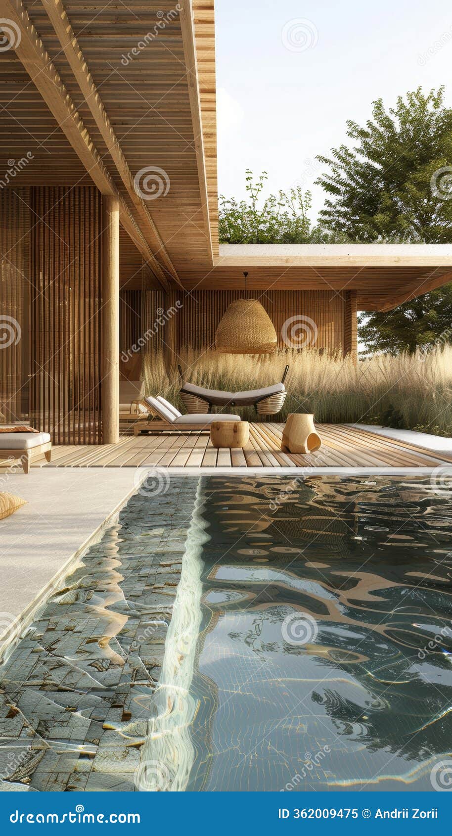 Luxurious Eco Pool with Solar Heating and Minimalist Design for Modern ...