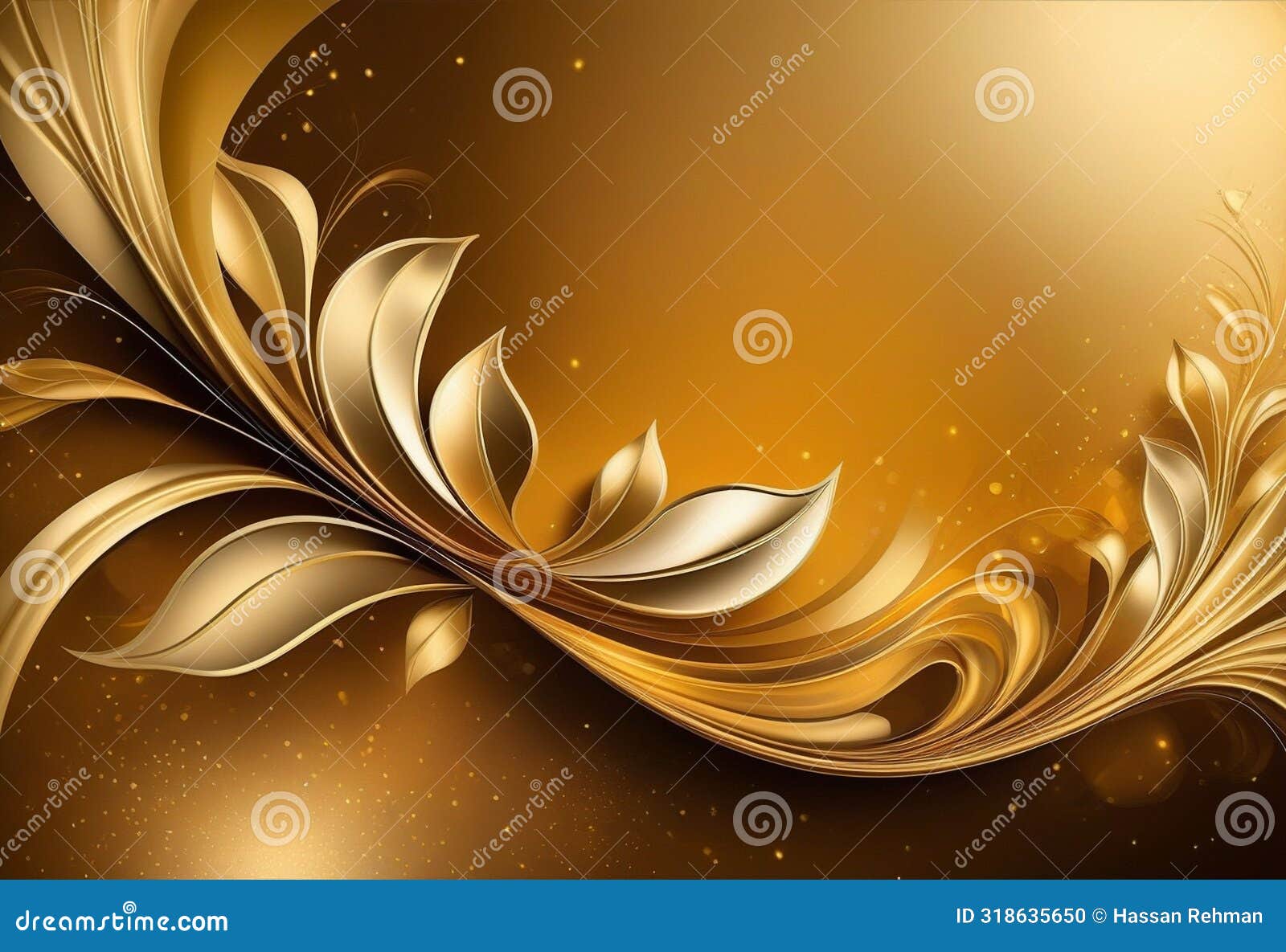 A Luxurious Gold Background for Elegant Designs Stock Illustration ...