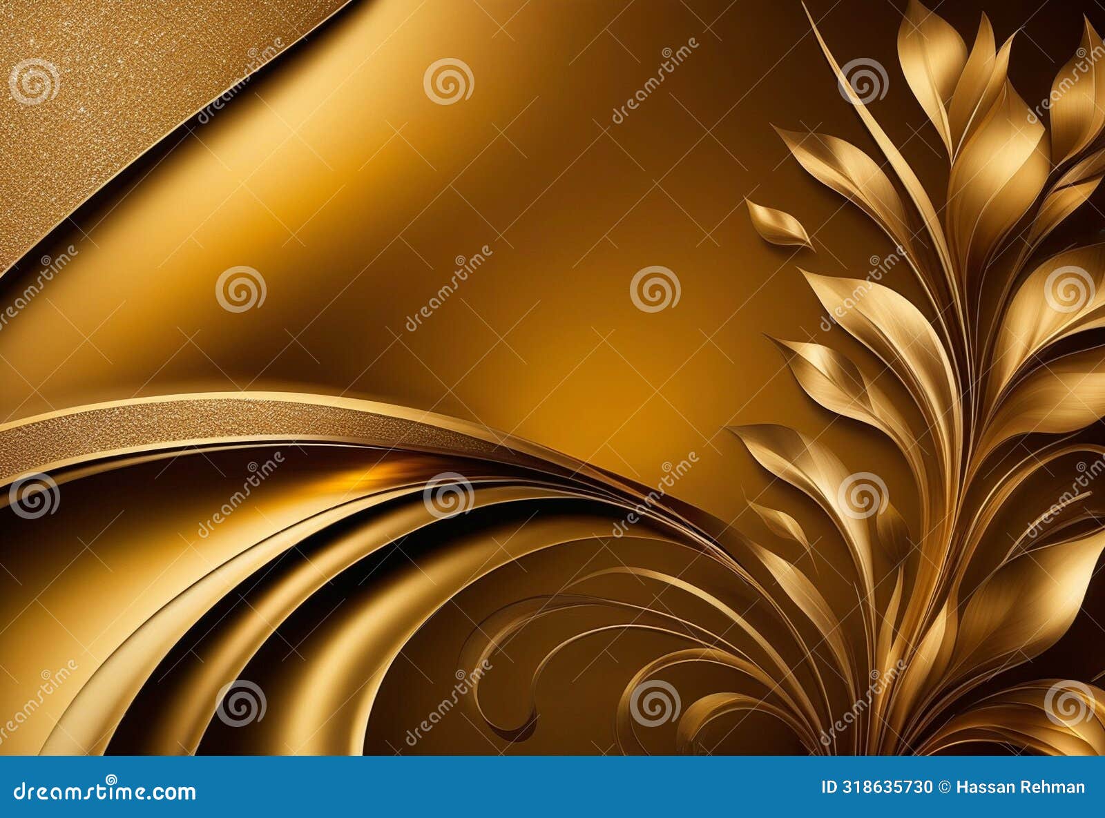 A Luxurious Gold Background for Elegant Designs Stock Illustration ...