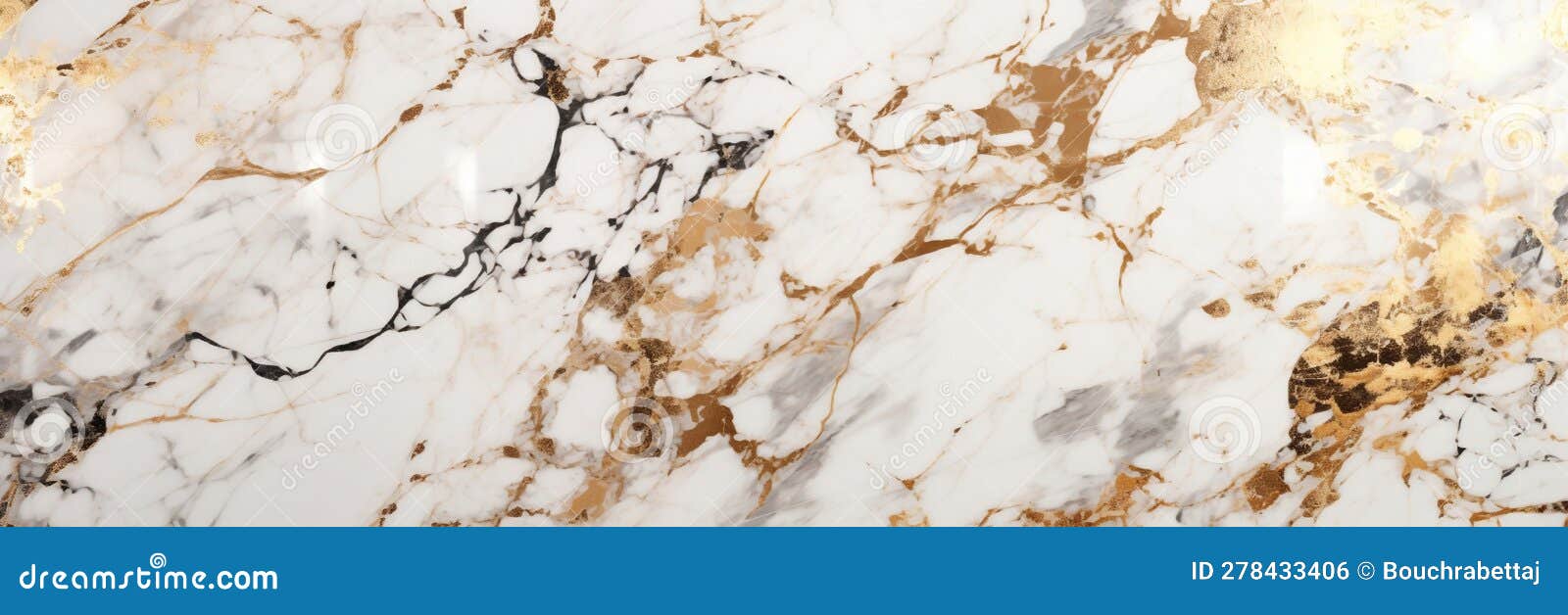 Luxurious Golden Marble Banner Texture , Generative AI Stock ...