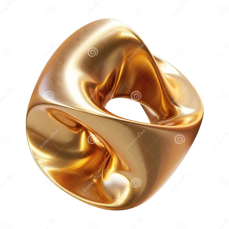 A Luxurious Golden Mobius Strip, an Infinite Loop Stock Illustration ... A Luxurious Golden Mobius Strip, an Infinite Loop Stock Illustration ...