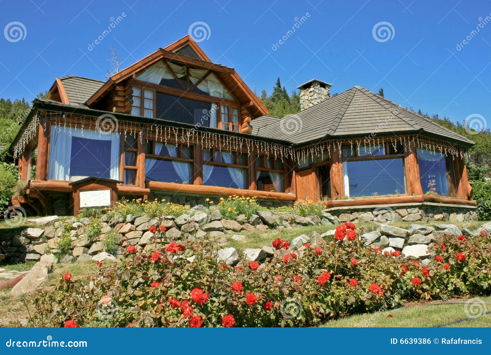 Luxurious House in Countryside Stock Photo - Image of detached, modern ...