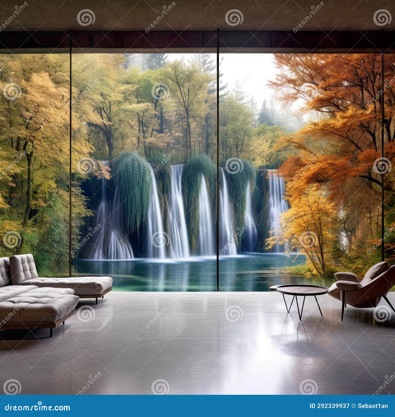 Luxurious Interior Boasts Spaciousness and Elegance, Featuring Big ...