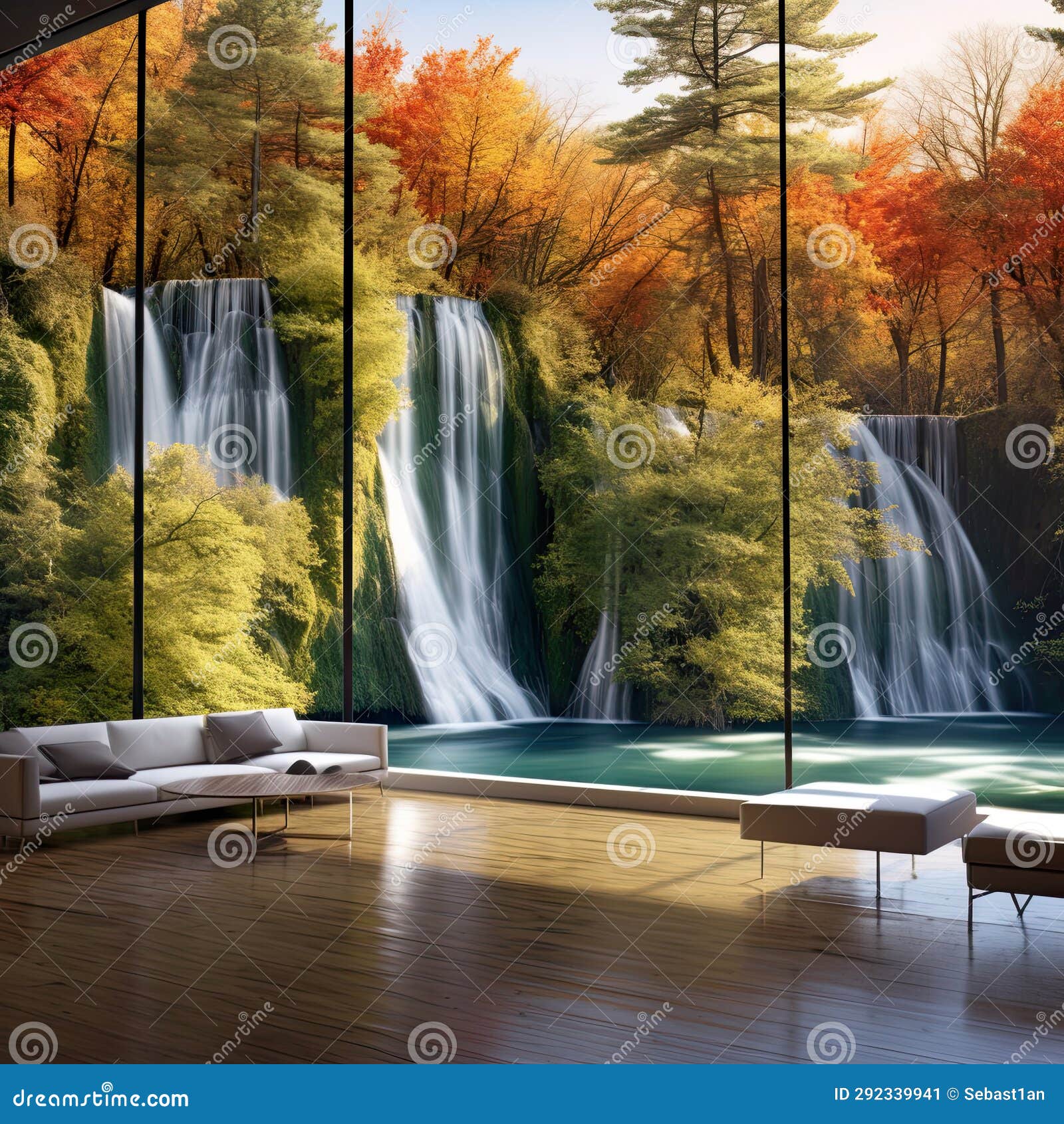 Luxurious Interior Boasts Spaciousness and Elegance, Featuring Big ...