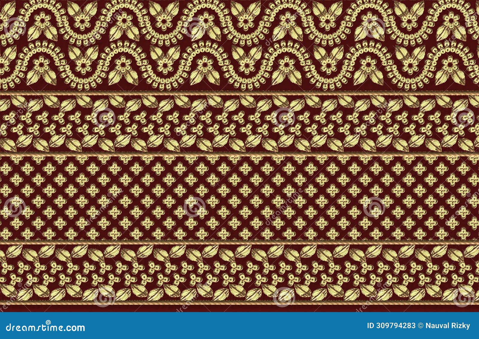 A Luxurious Lehenga Fabric Texture Stock Illustration - Illustration of ...