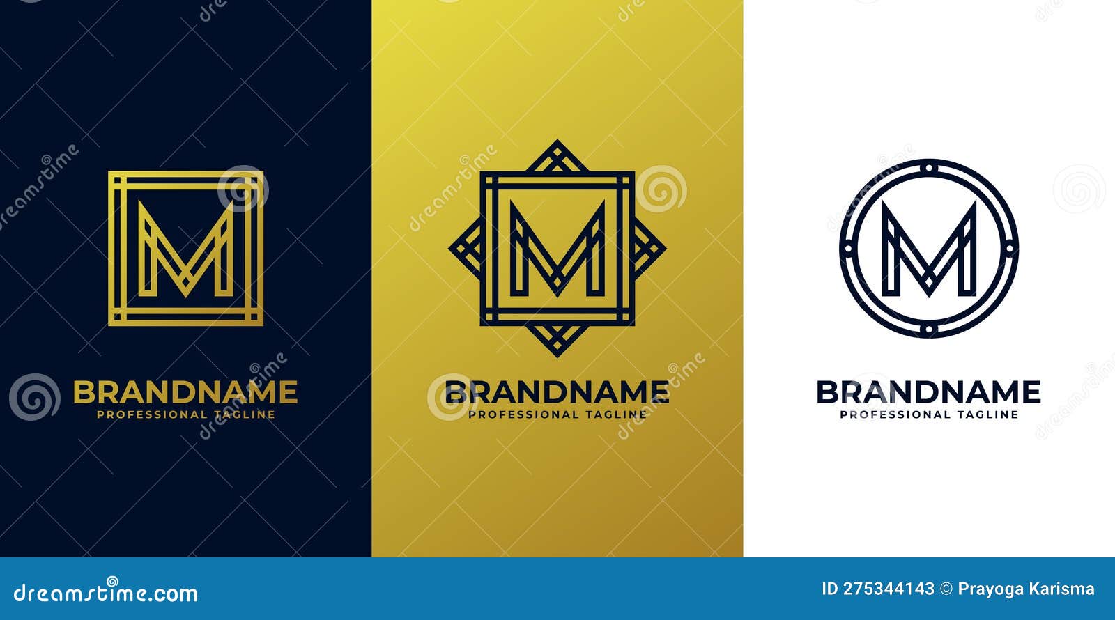 Luxurious Letter M Logo, Suitable for Any Business with M Initials ...