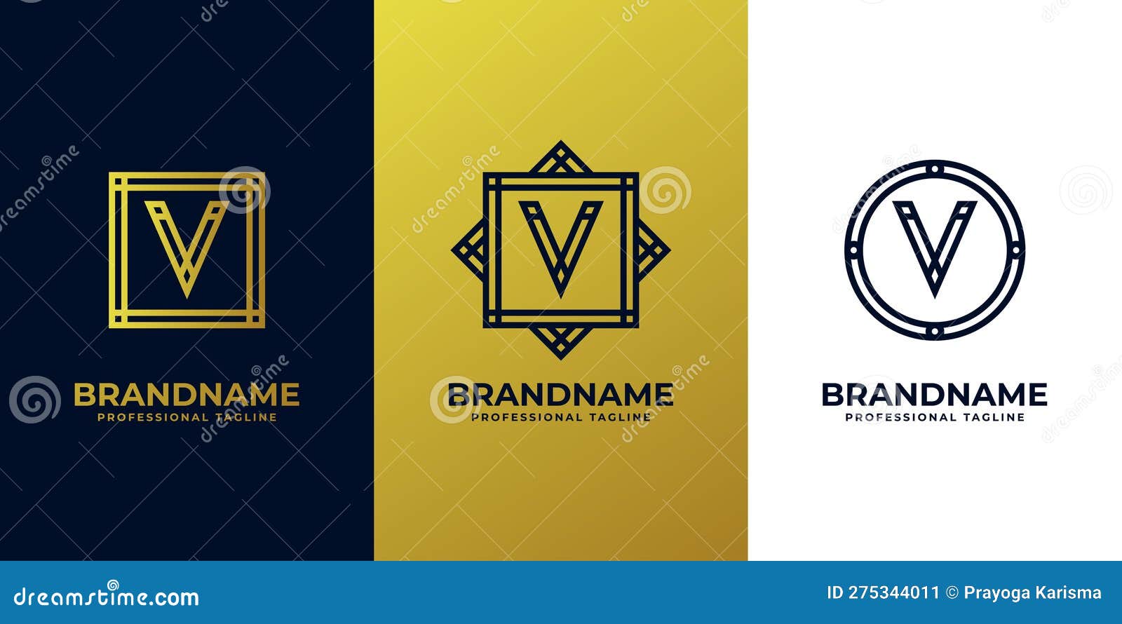 Luxurious Letter V Logo, Suitable for Any Business with V Initials ...