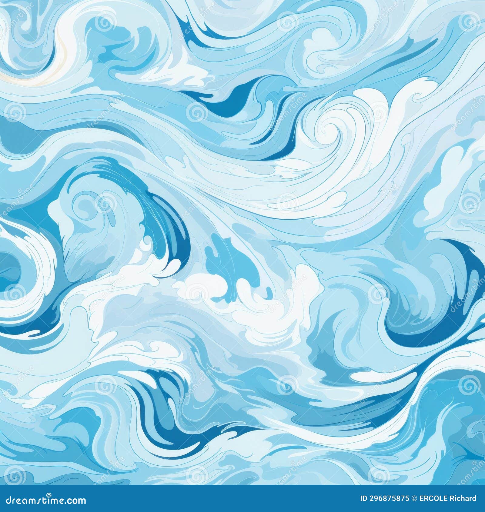 Luxurious Marble Waves: a Timeless Design Stock Image - Image of waves ...