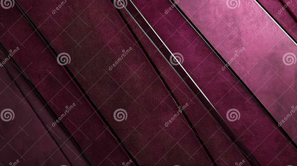 Luxurious Maroon Background with Metallic Stripes, Creating a ...