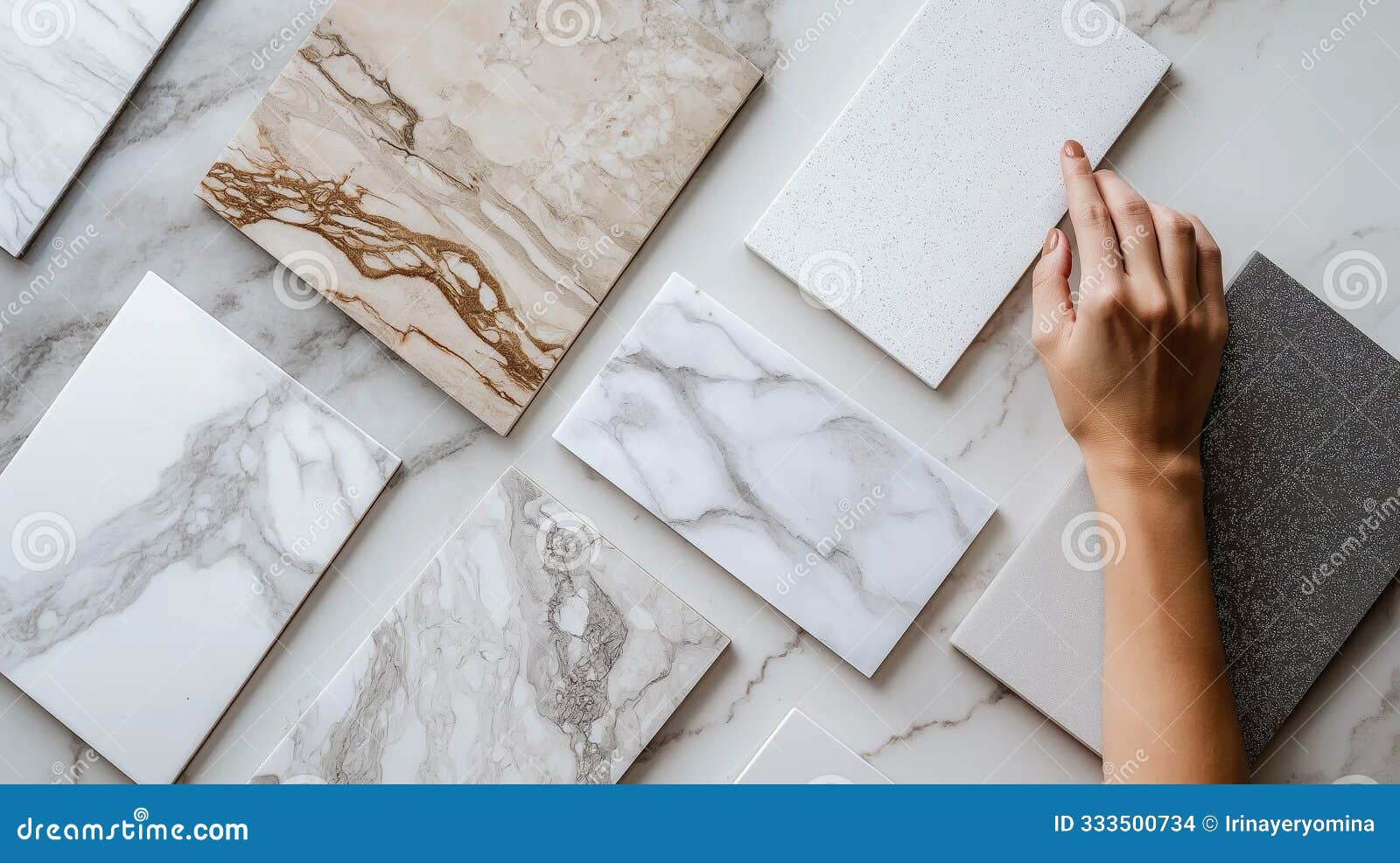Luxurious Material Samples for Interior Design, Marble Textures, High ...