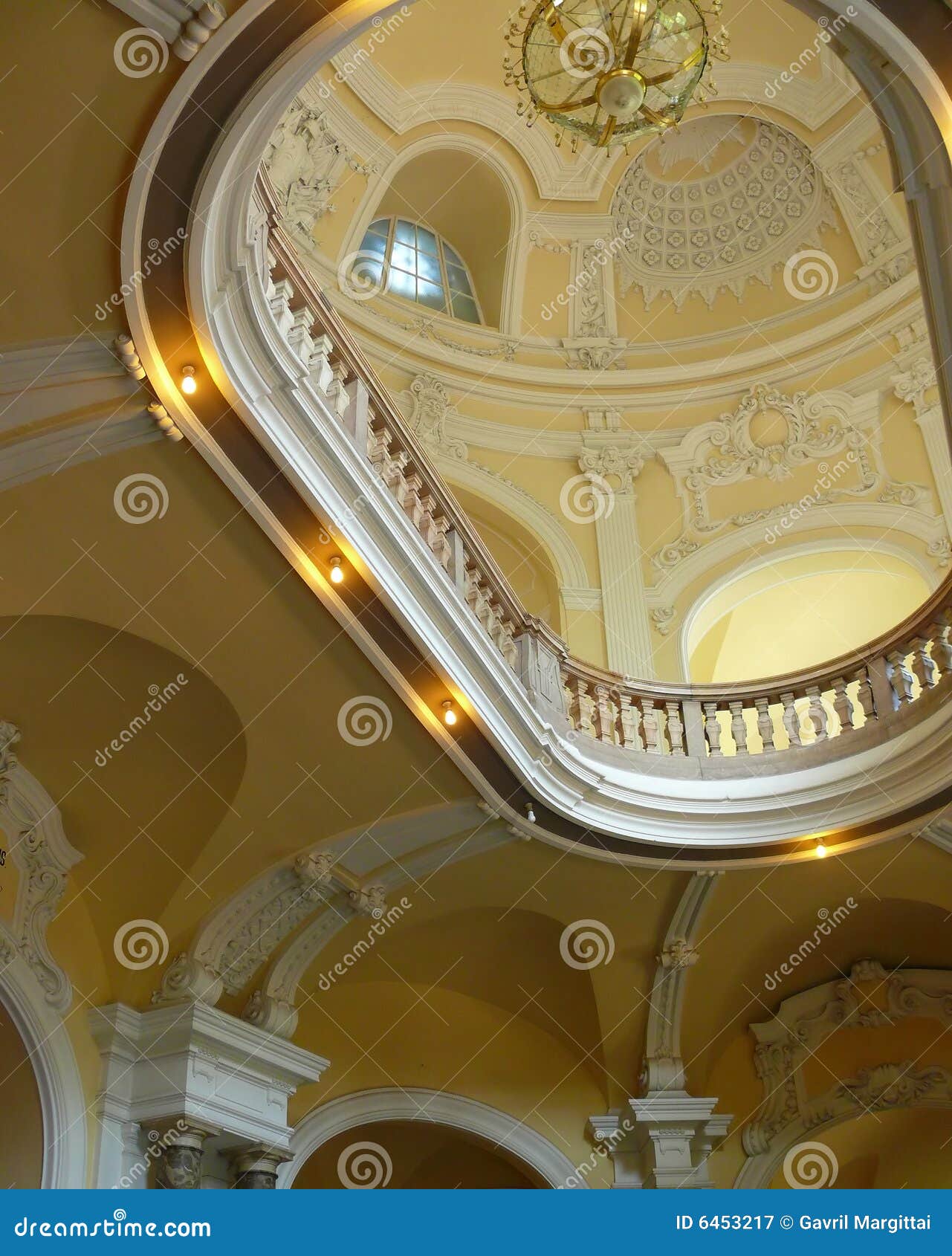 Luxurious palace ceiling stock image. Image of budapest - 6453217