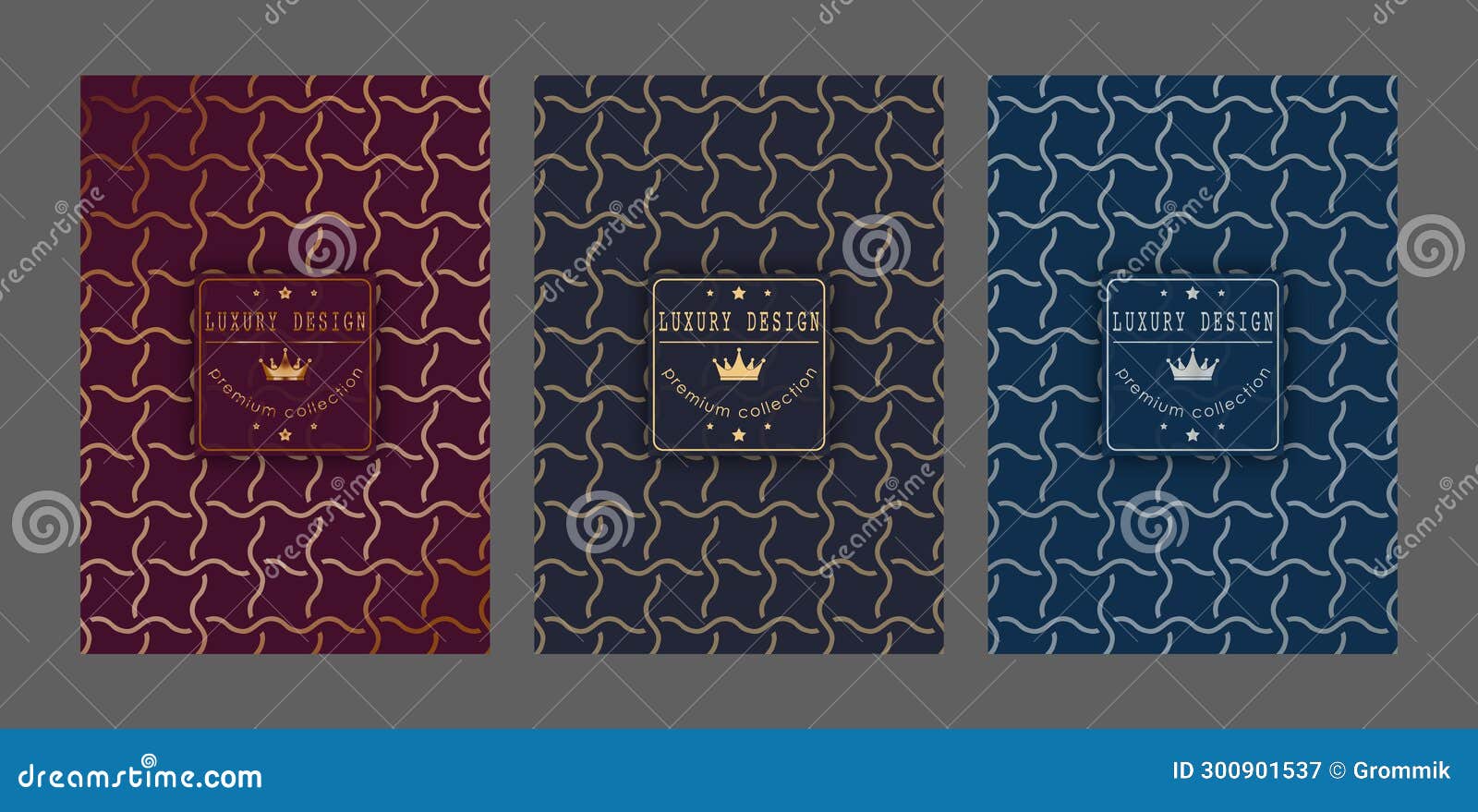 A Luxurious Pattern. a Set of Spectacular Patterns for Covers, Prints ...