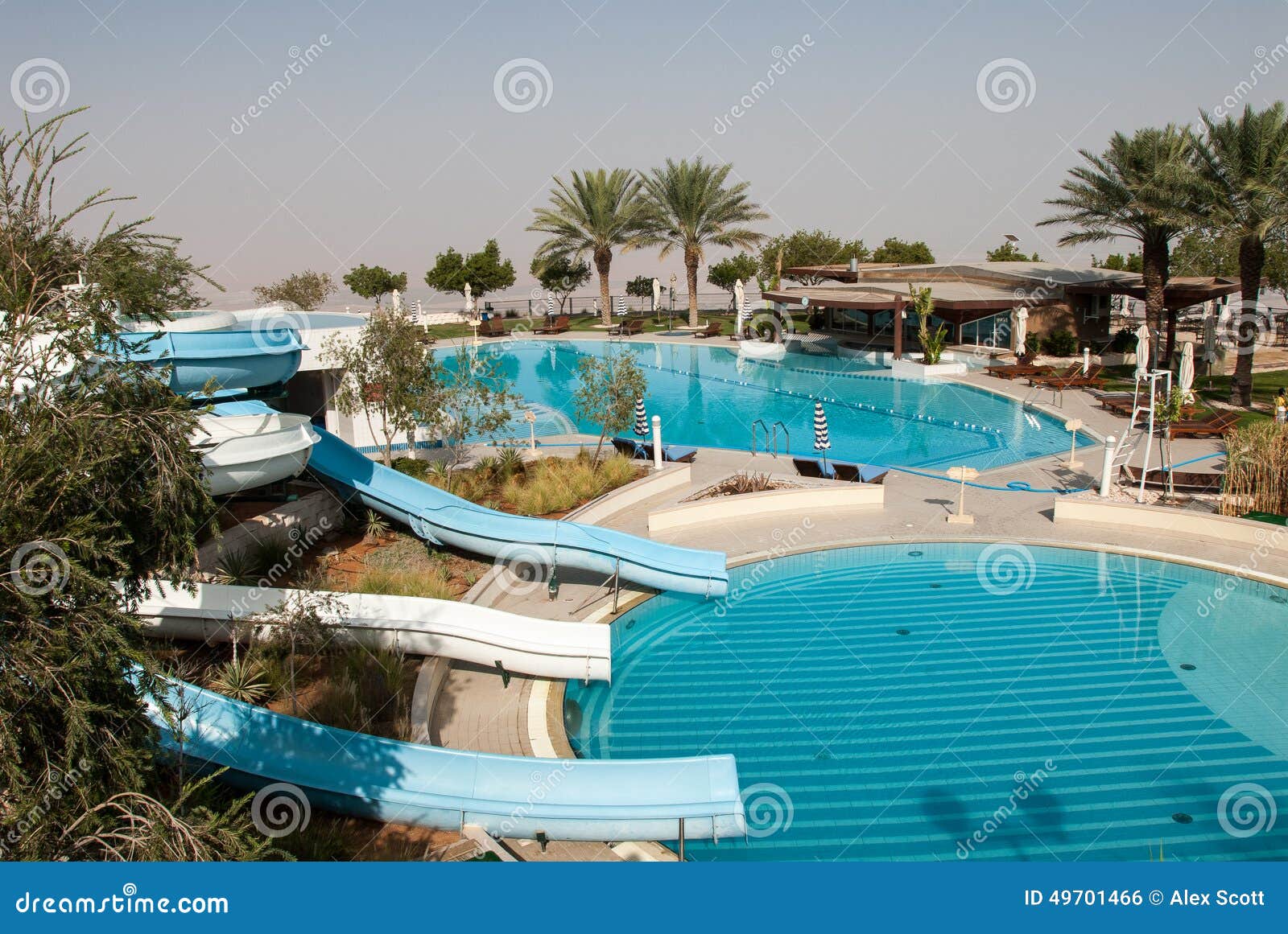 Luxurious pool complex stock photo. Image of swimming - 49701466