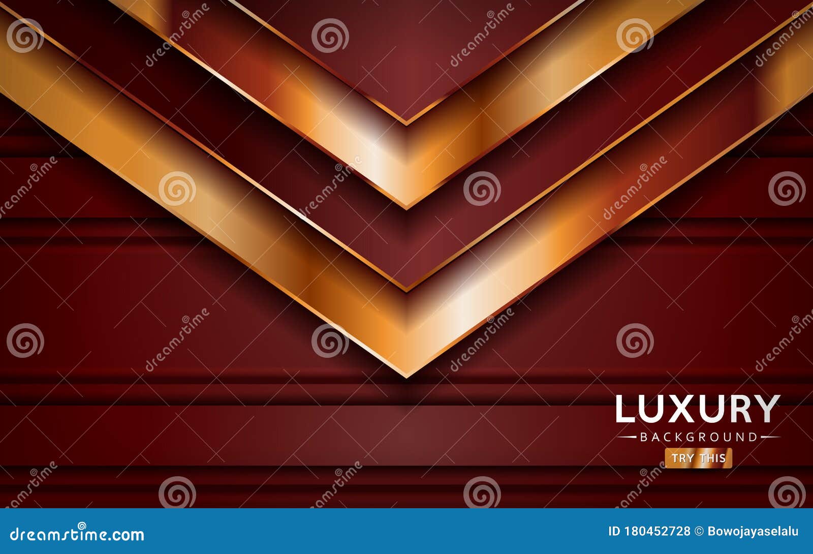 Luxurious Premium Red Abstract Background with Golden Lines. Overlap ...