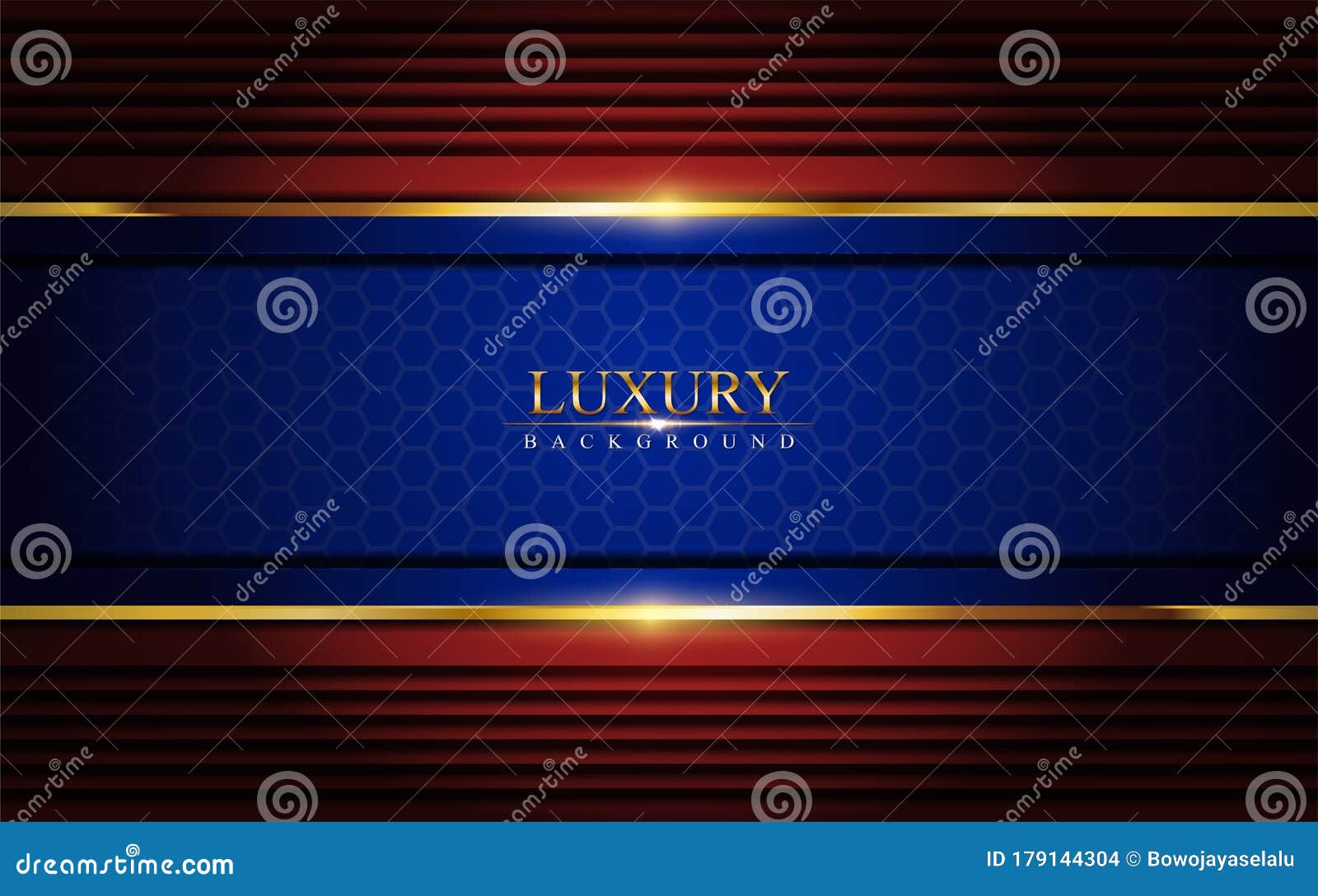 Luxurious Red and Blue with Stripe Overlap Layer Style Background Stock ...