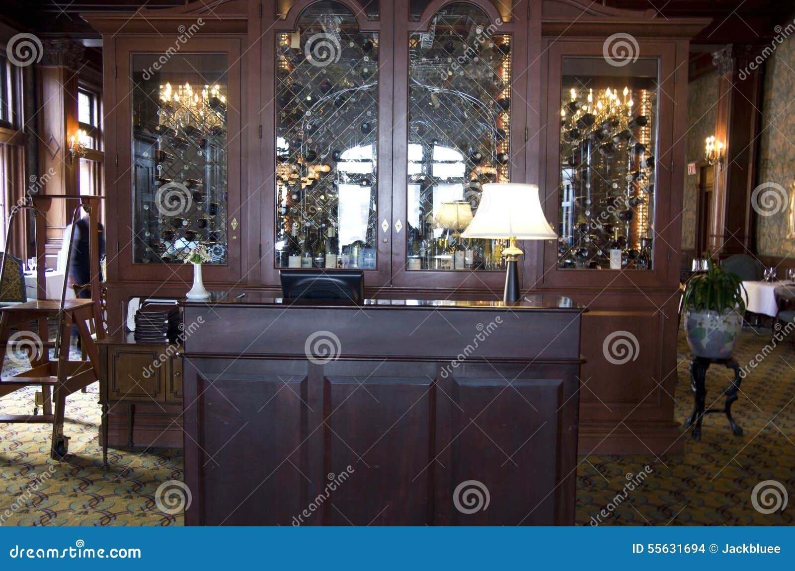 Luxurious Restaurant Receptioin Stock Photo - Image of class, canada ...