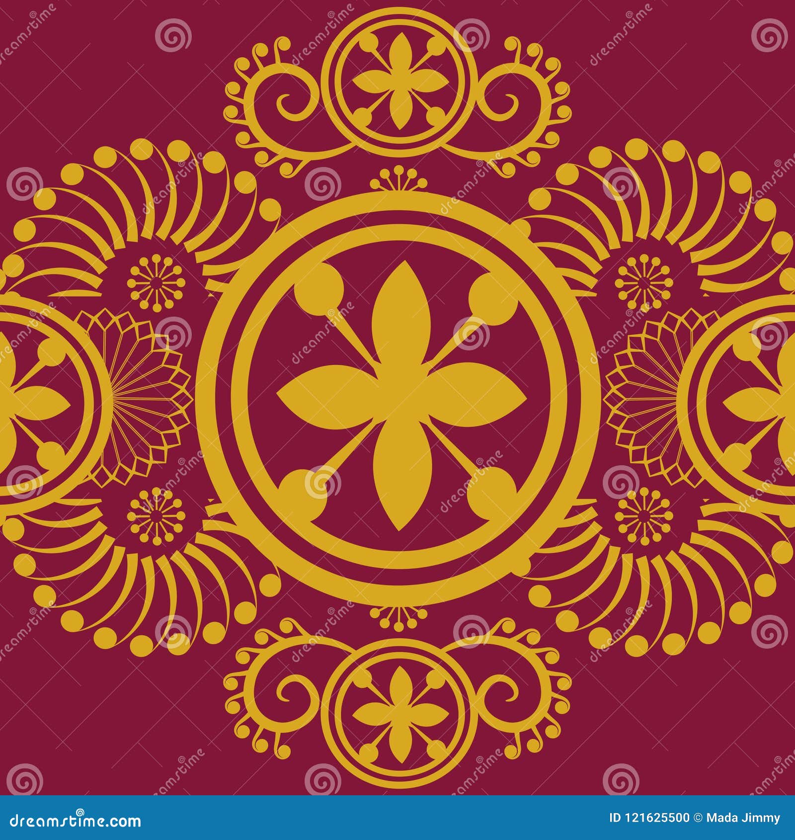 Luxurious Royal Gold Pattern Stock Illustration - Illustration of gold ...