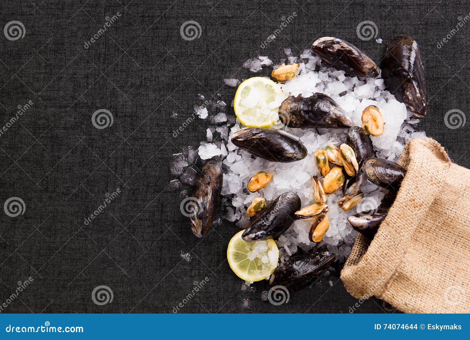 Luxurious Seafood Background. Stock Photo - Image of table, crustacean ...