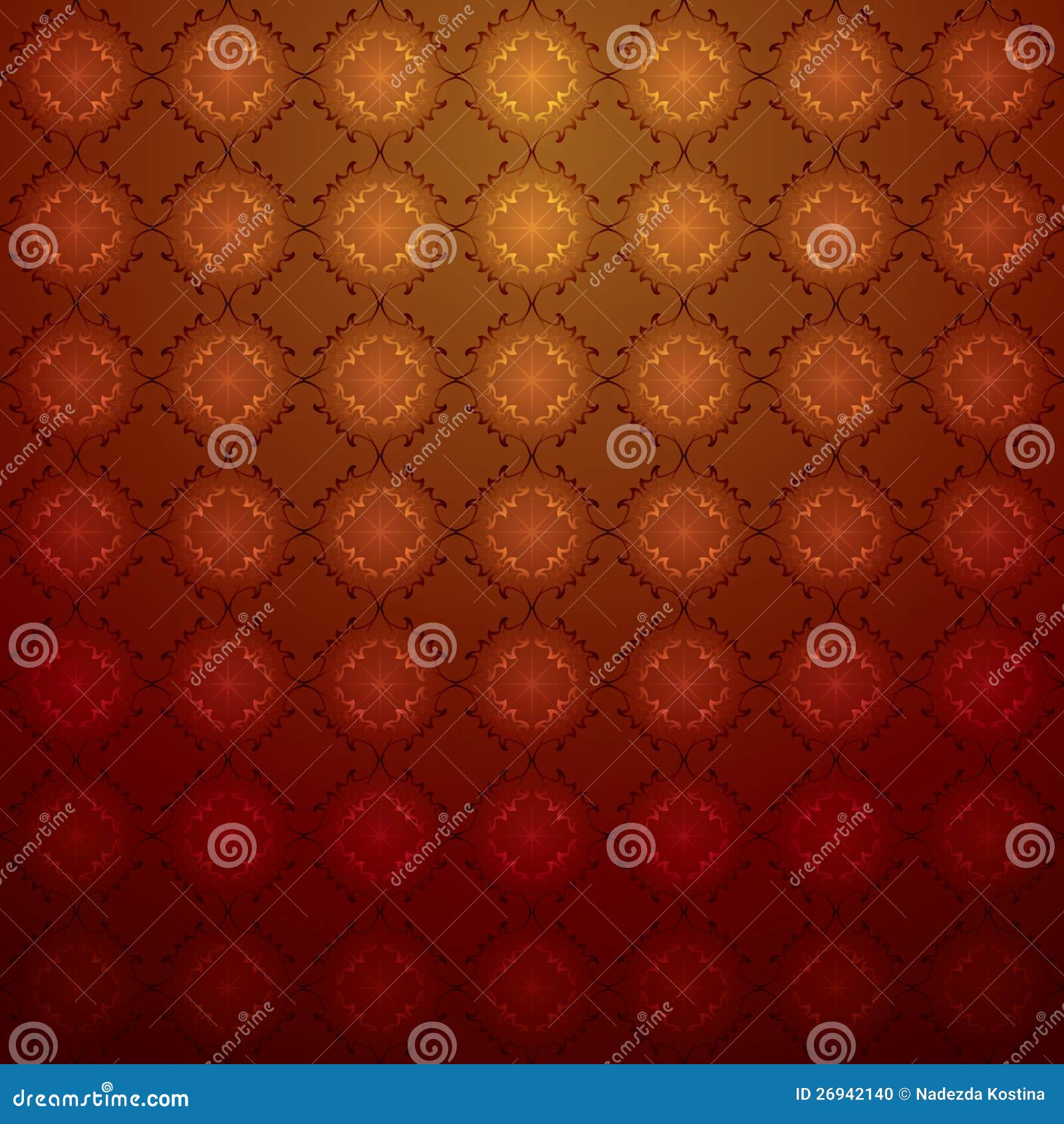 Luxurious Seamless Pattern Wallpaper Background Stock Vector ...