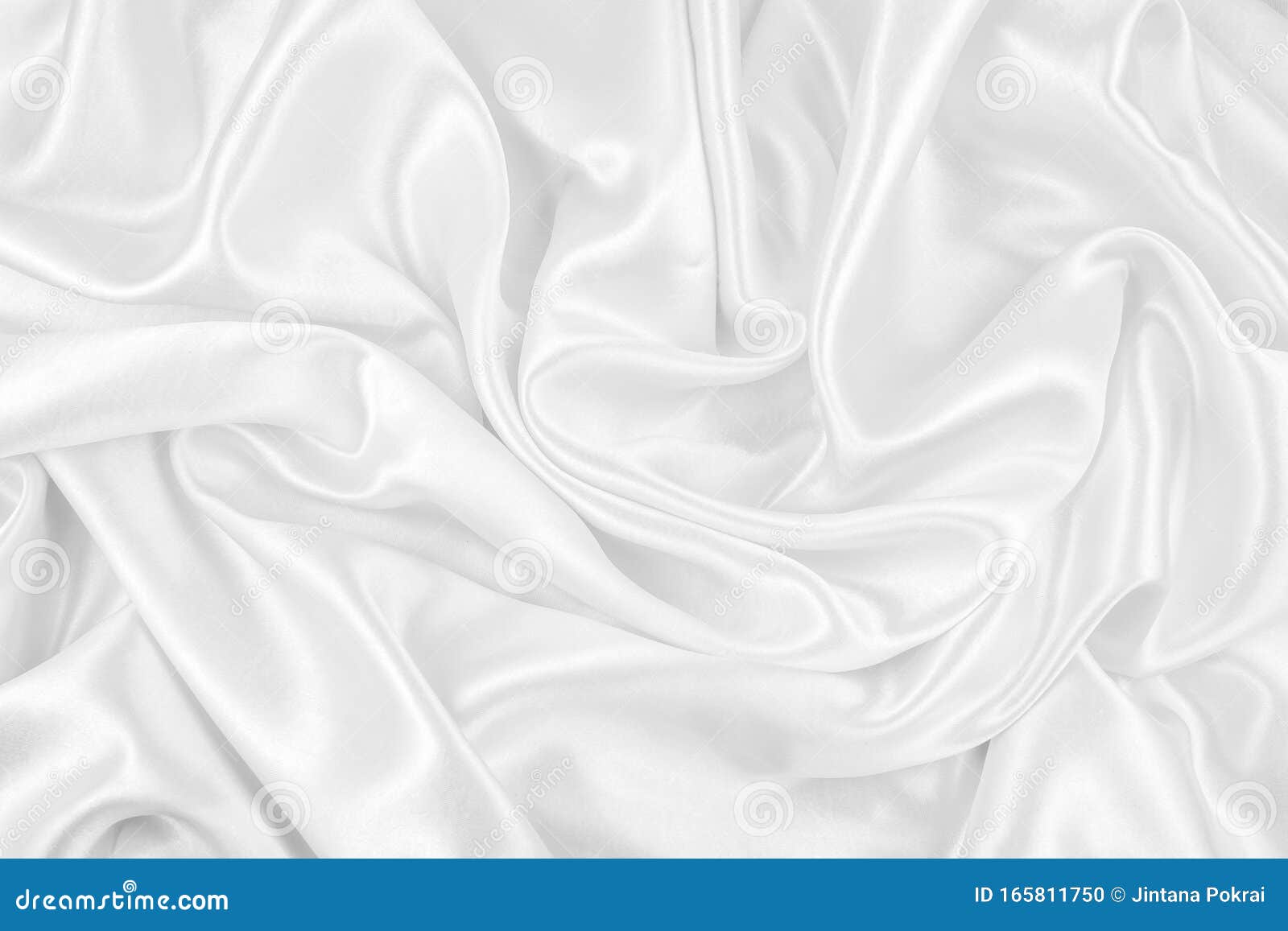 Luxurious of Smooth White Silk or Satin Fabric Texture Background Stock ...